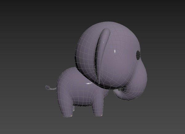Elephant character 3D model - TurboSquid 1663173