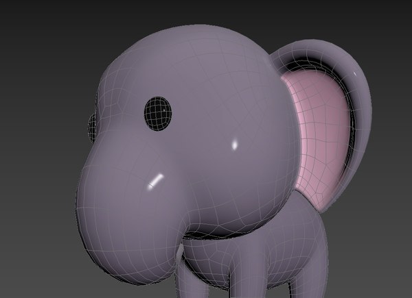 Elephant character 3D model - TurboSquid 1663173