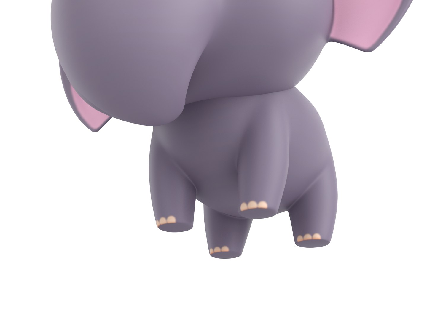 Elephant Character 3D Model - TurboSquid 1663173