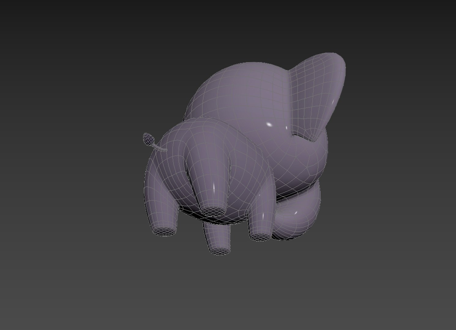 Elephant Character 3D Model - TurboSquid 1663173