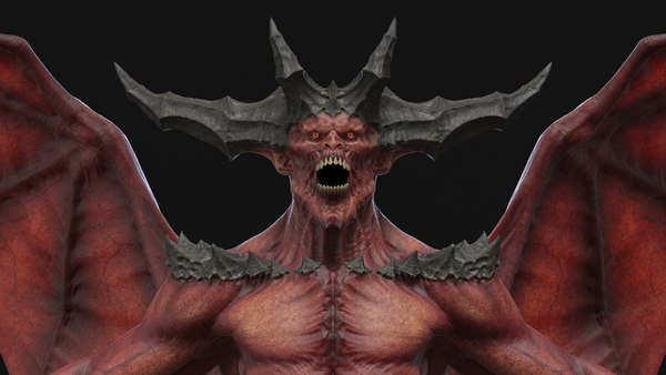 3D Devil - TurboSquid 1818136