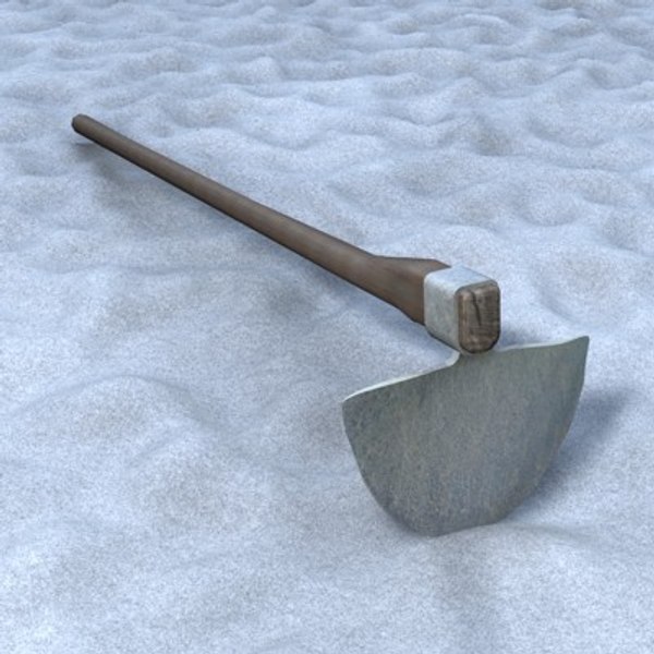 3d hoe tool model