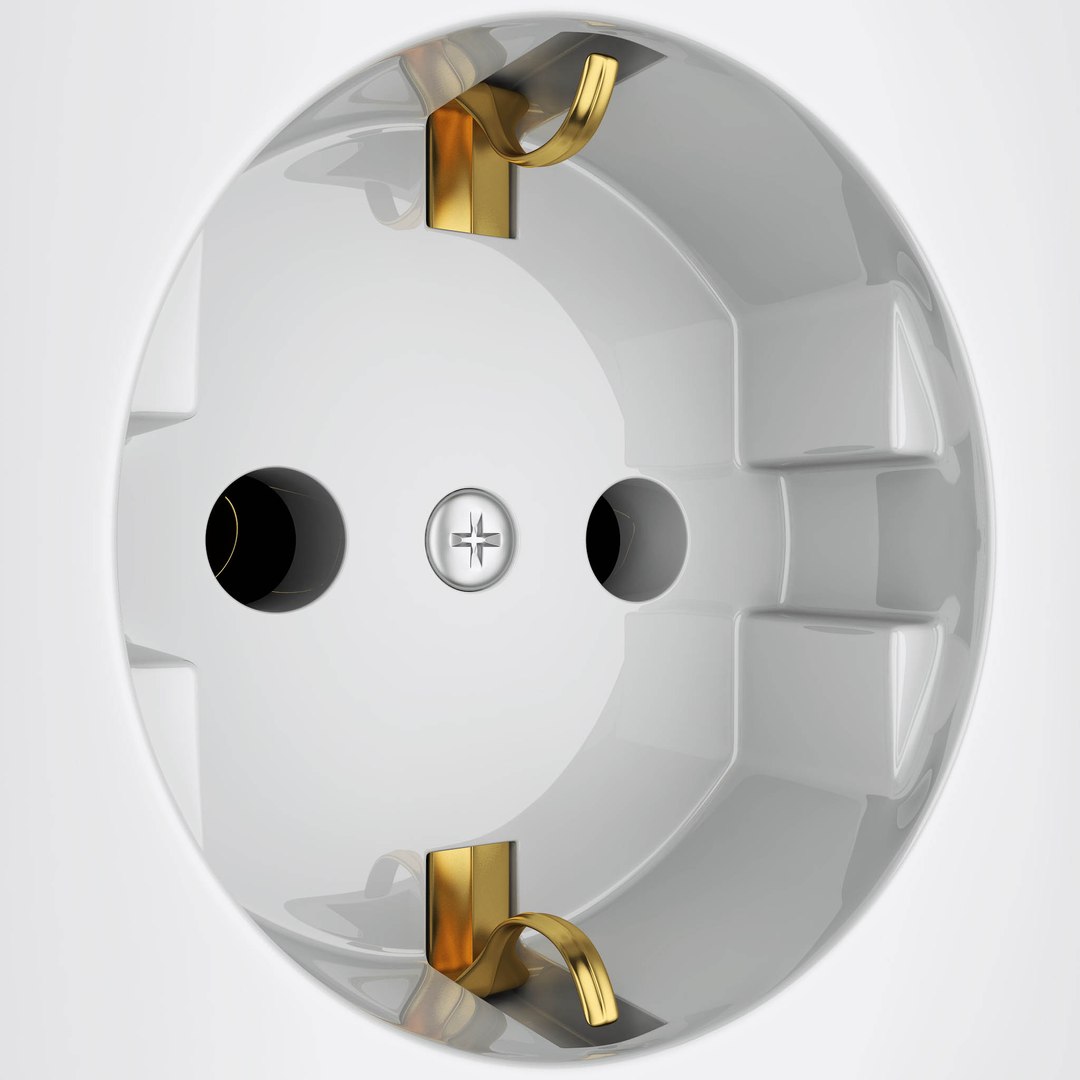 3d Power Socket Model