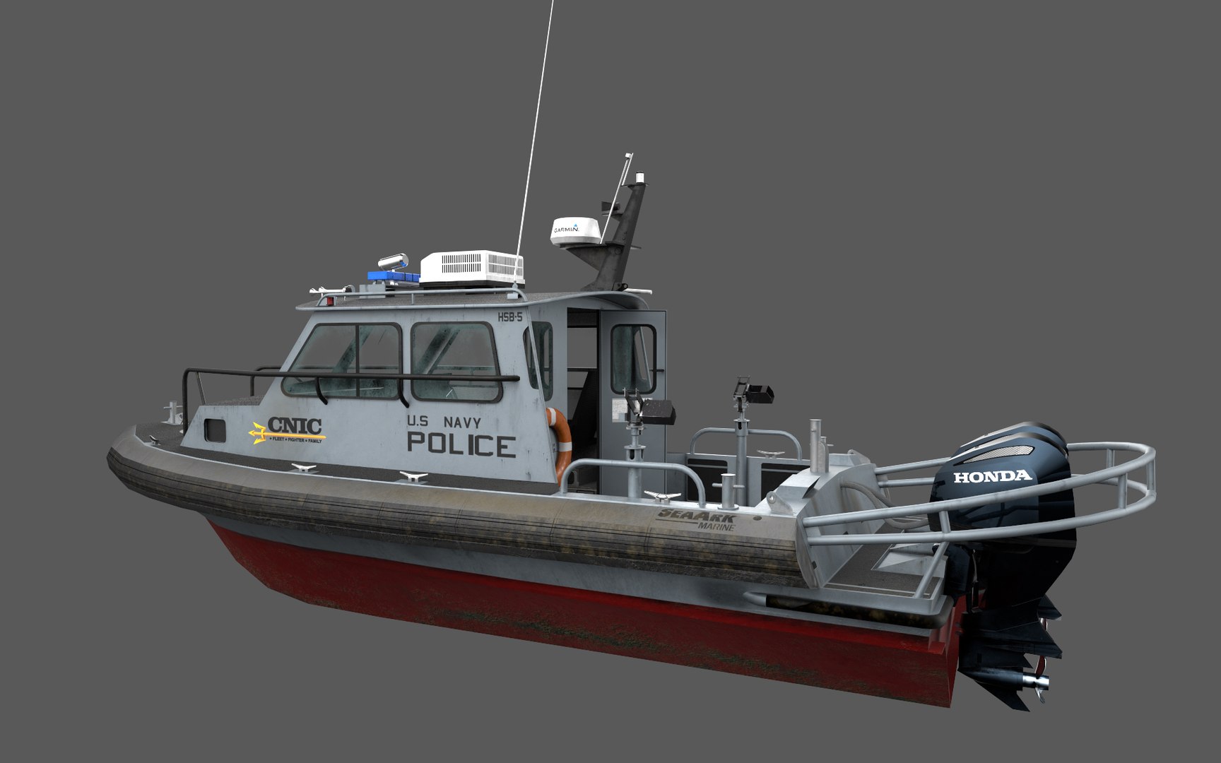 Sea Ark US Navy Police Model - TurboSquid 2061768