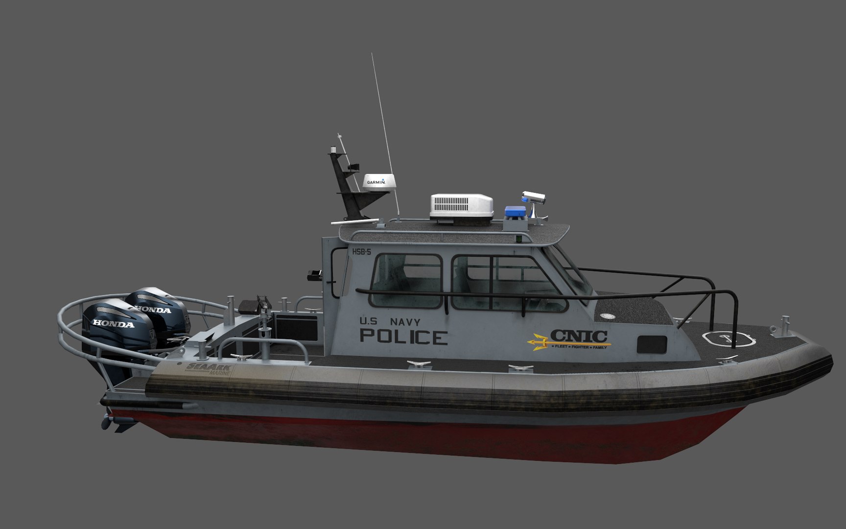 Sea Ark US Navy Police Model - TurboSquid 2061768