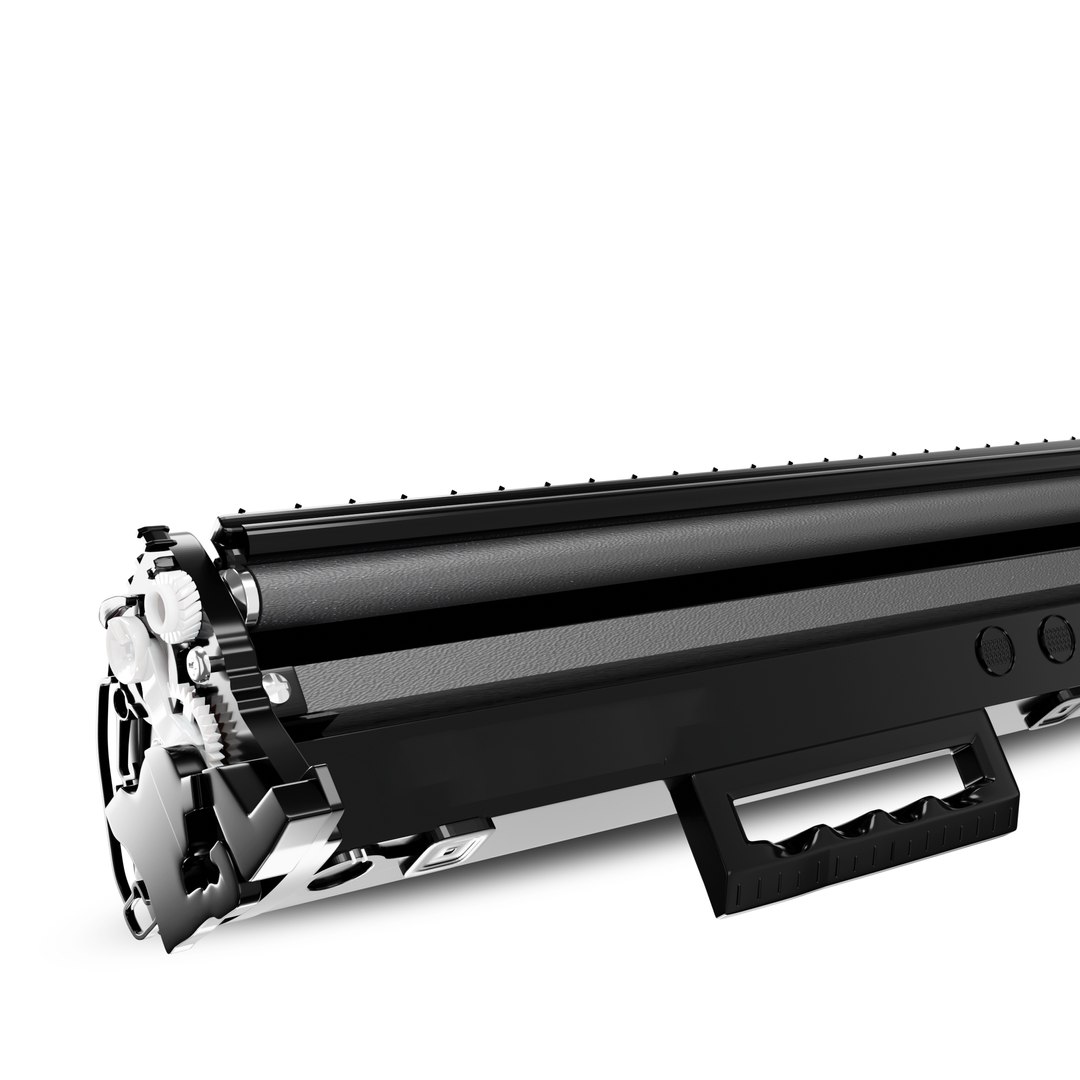 3D Toner Printer Cartridge - 3d Model Ready To Render In Blender Model ...