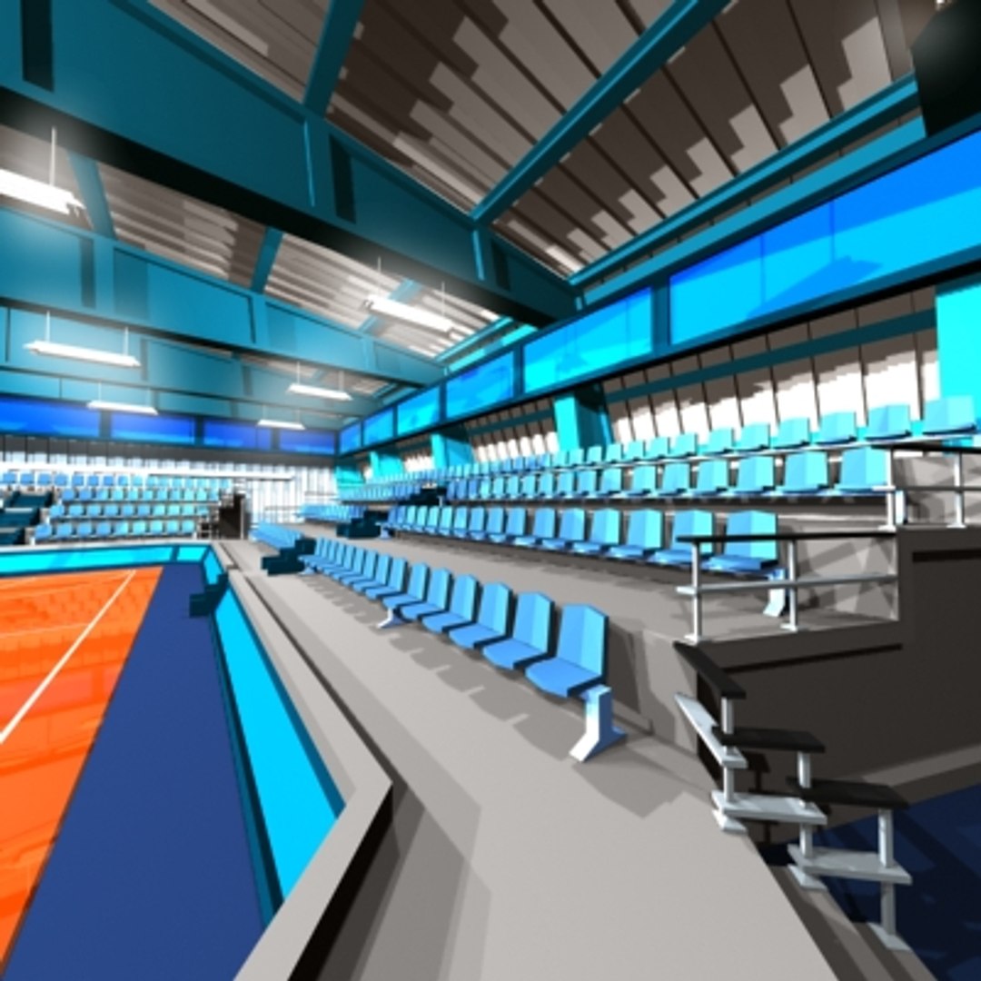 Basketball Arena 3d Model