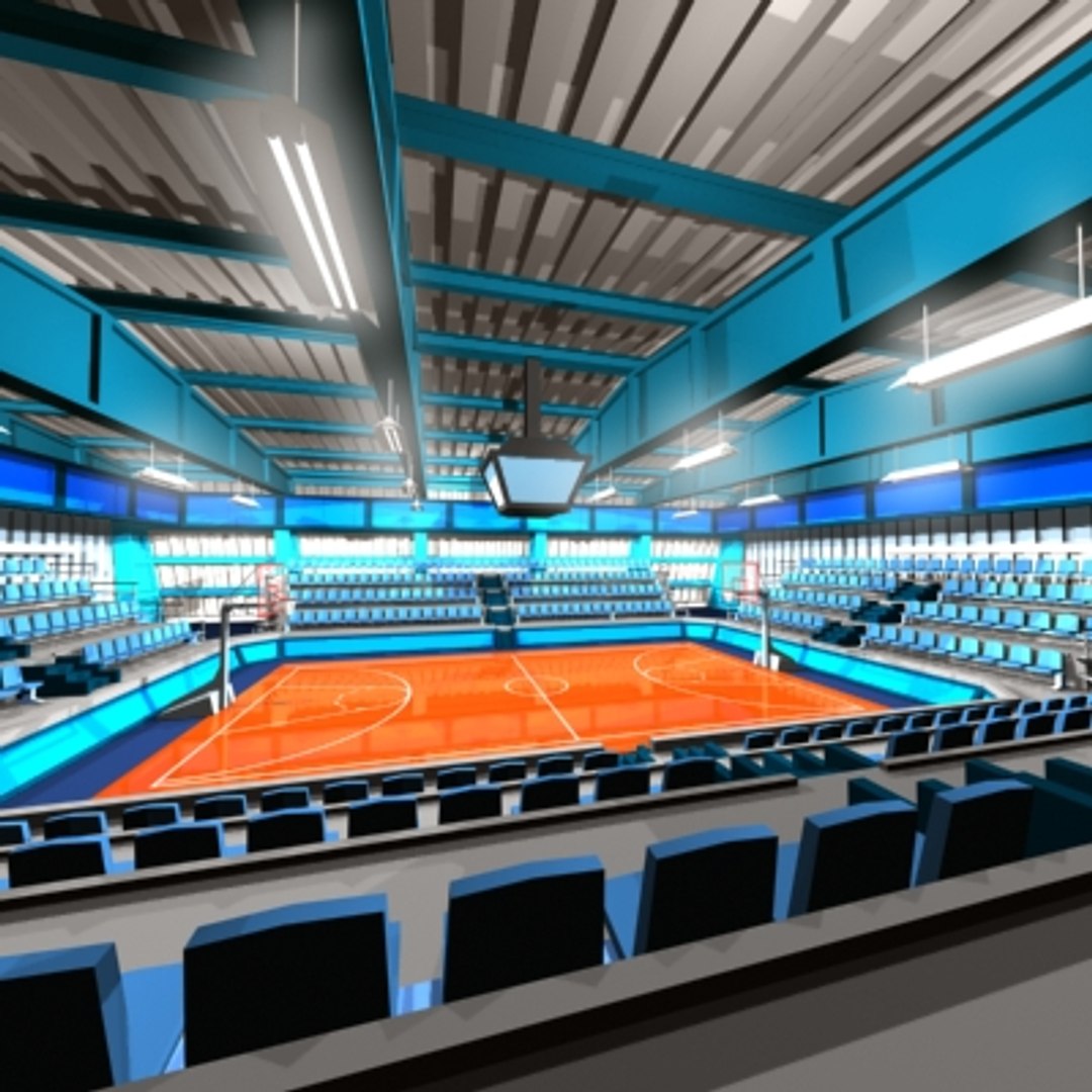 Basketball Arena 3d Model