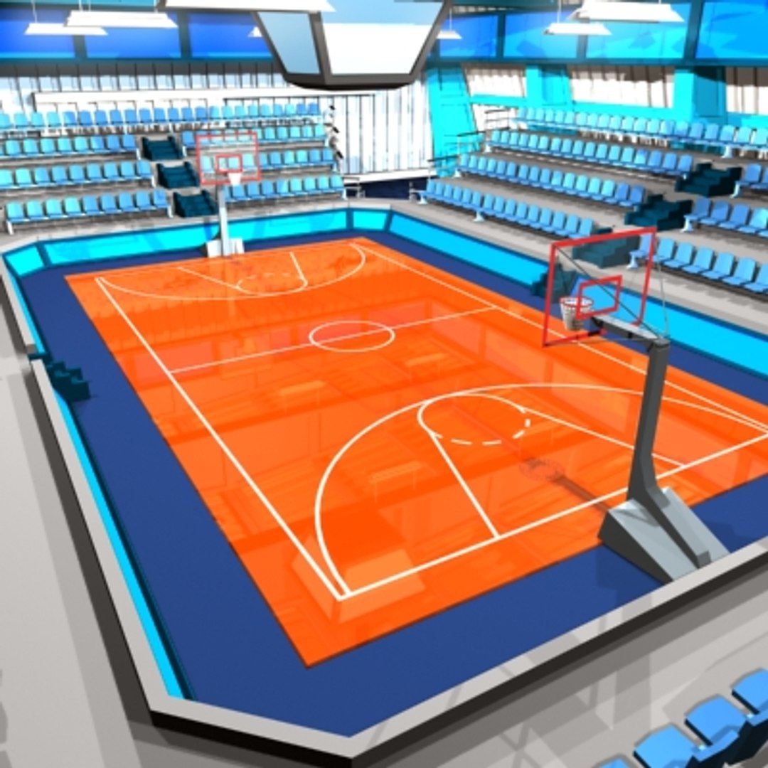 Basketball Arena 3d Model