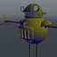 Robot Steam Punk 3d Model