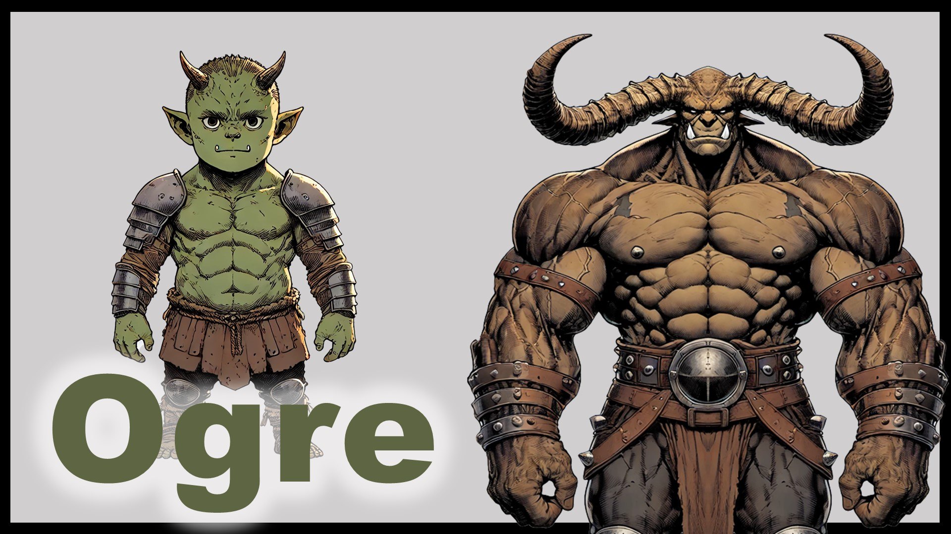 Ogre Character Pack 3D Model - TurboSquid 2400581