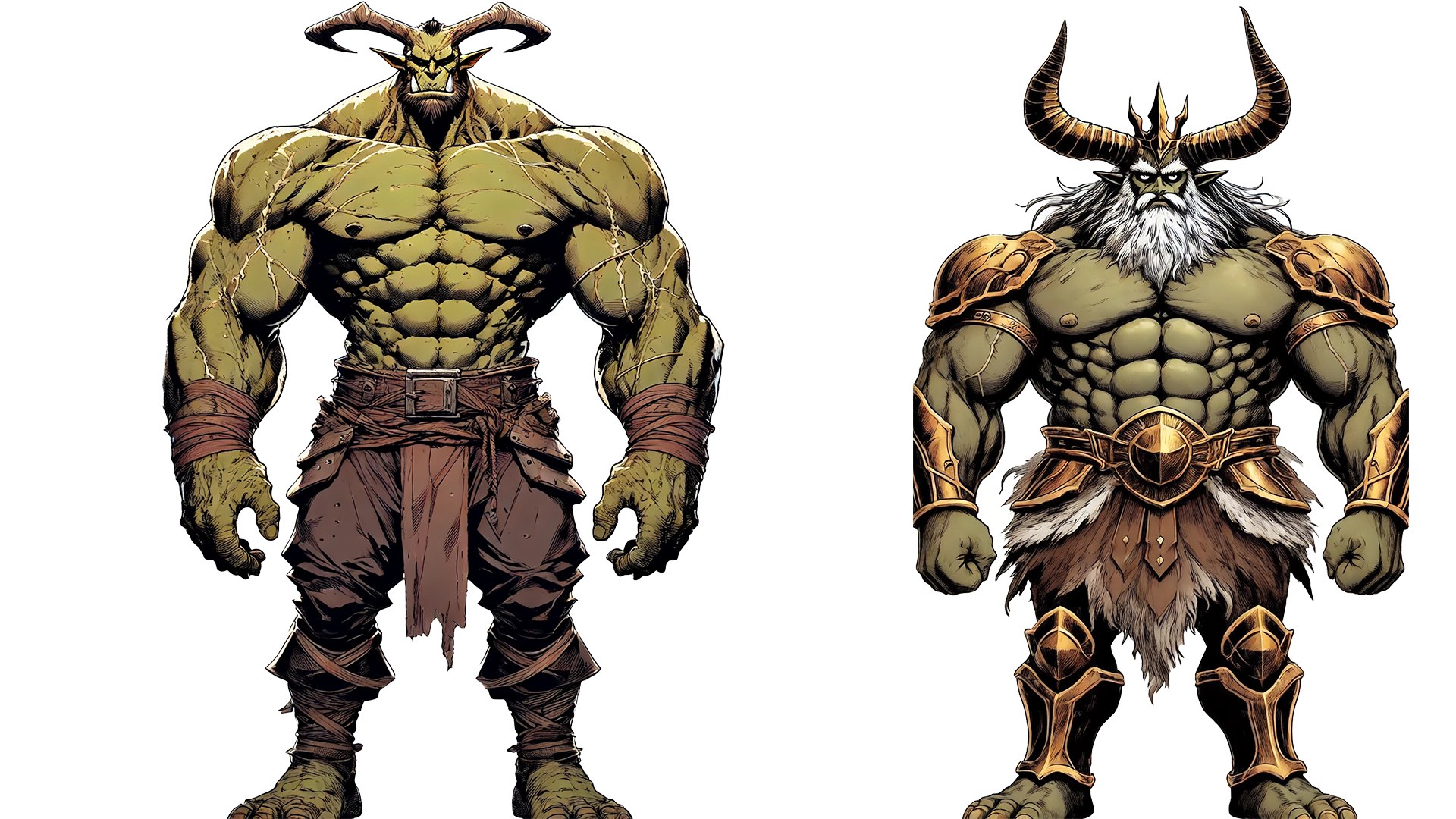 Ogre Character Pack 3D Model - TurboSquid 2400581