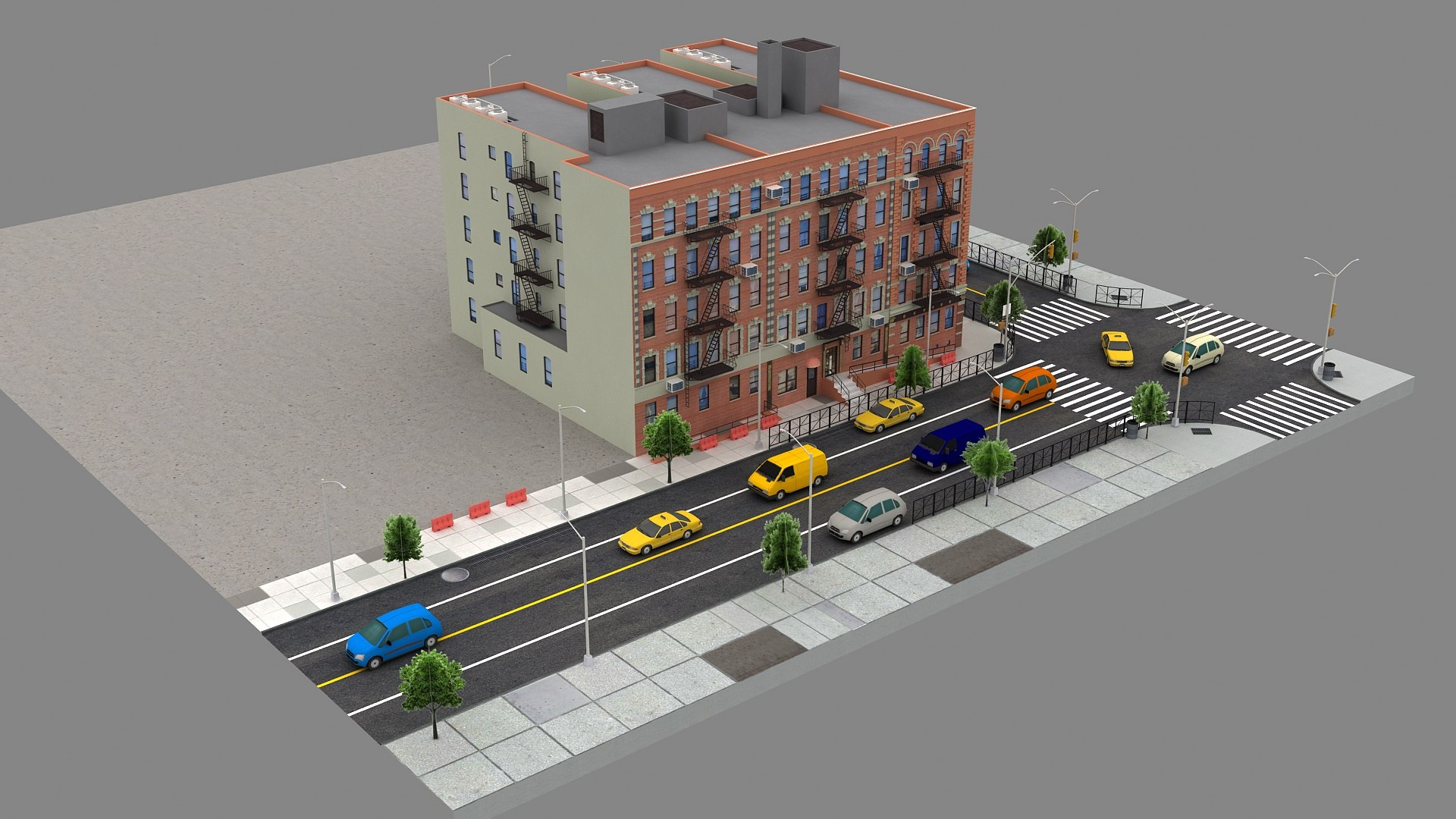 Chinatown Manhattan Building 04 3D Model - TurboSquid 1852783