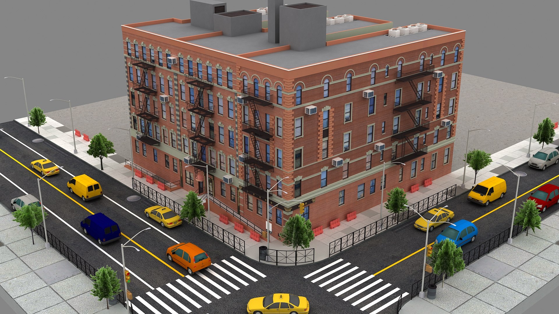 Chinatown Manhattan Building 04 3D Model - TurboSquid 1852783