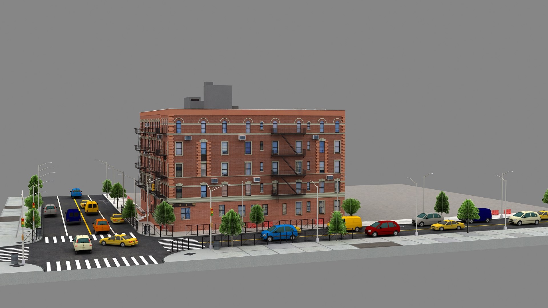 Chinatown Manhattan Building 04 3D Model - TurboSquid 1852783