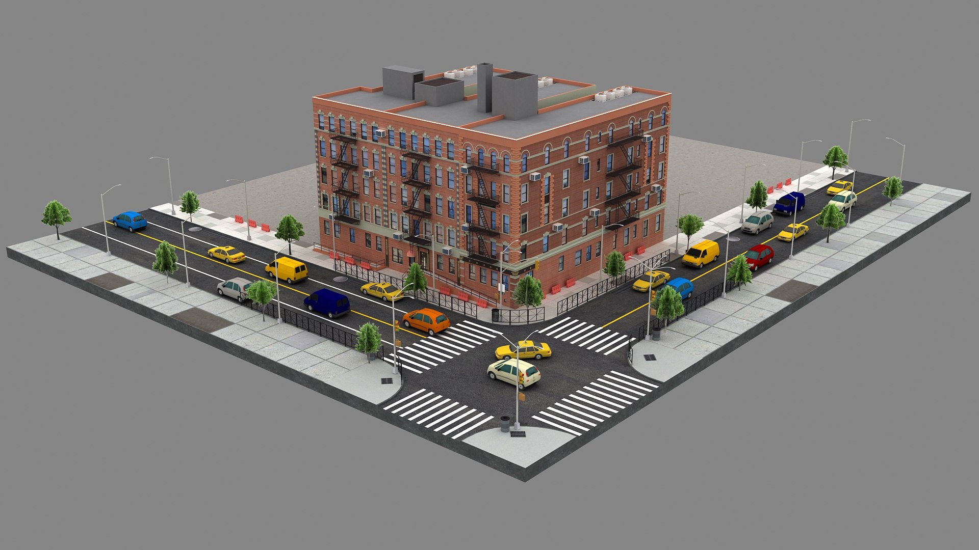 Chinatown Manhattan Building 04 3D Model - TurboSquid 1852783
