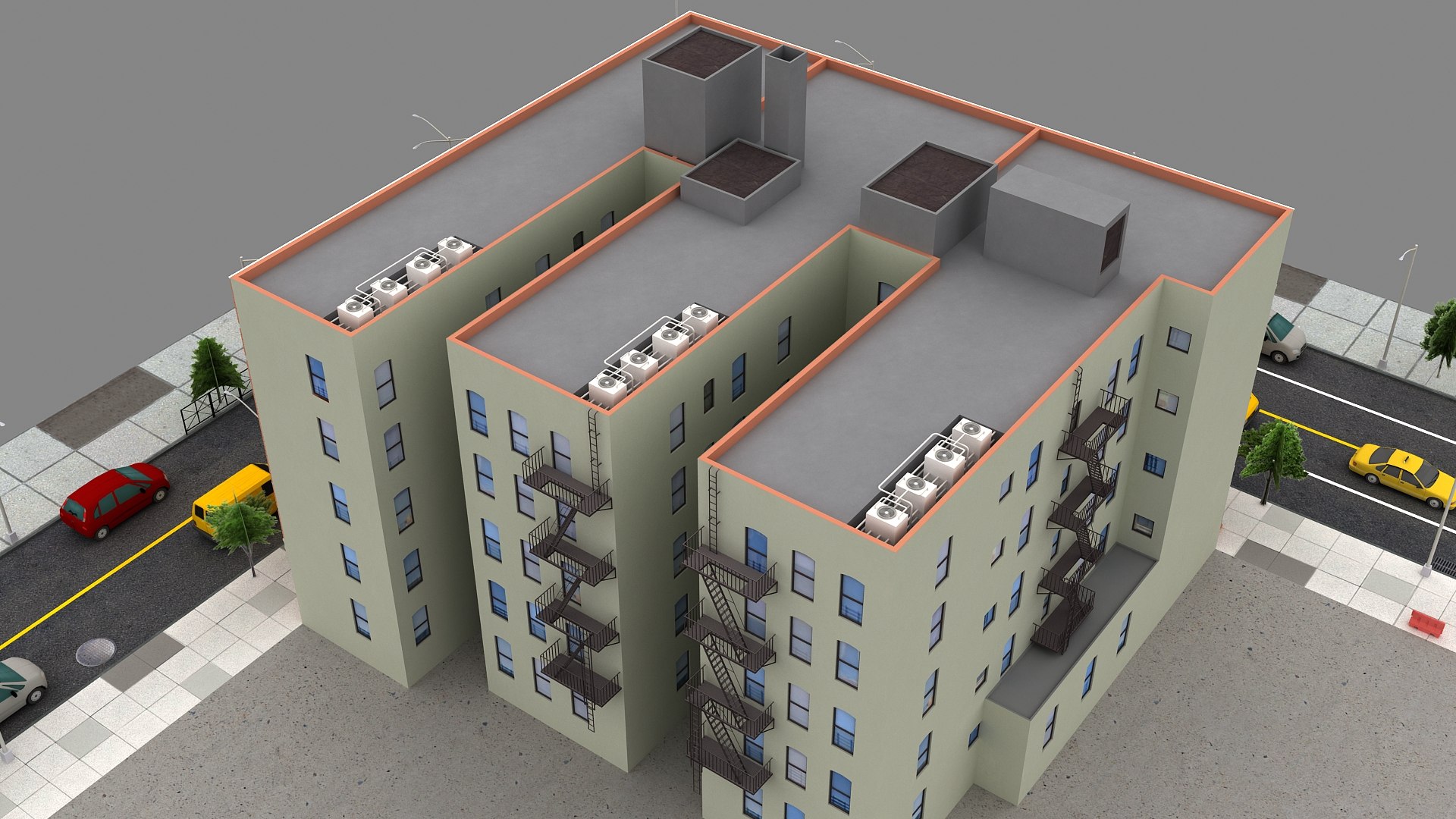 Chinatown Manhattan Building 04 3D Model - TurboSquid 1852783