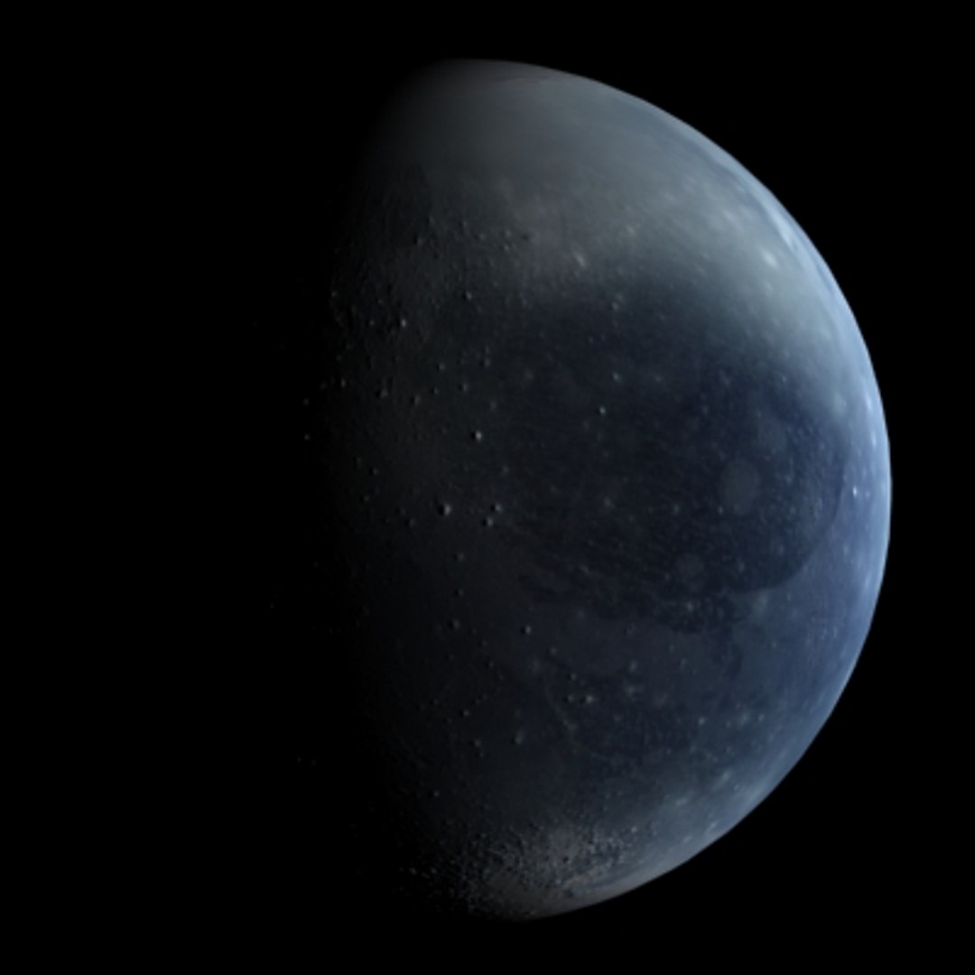 Realistic Planets 3d Model