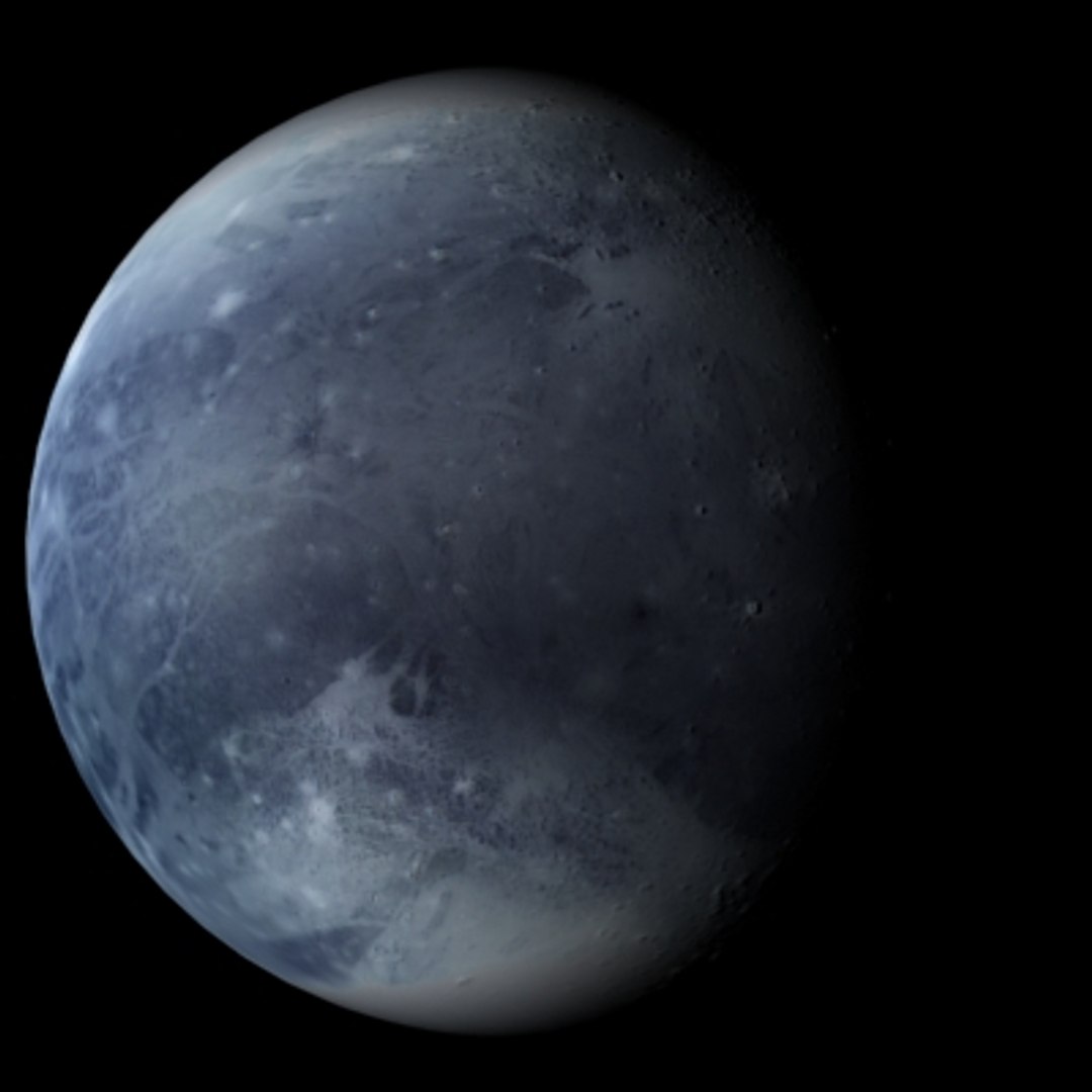 Realistic Planets 3d Model