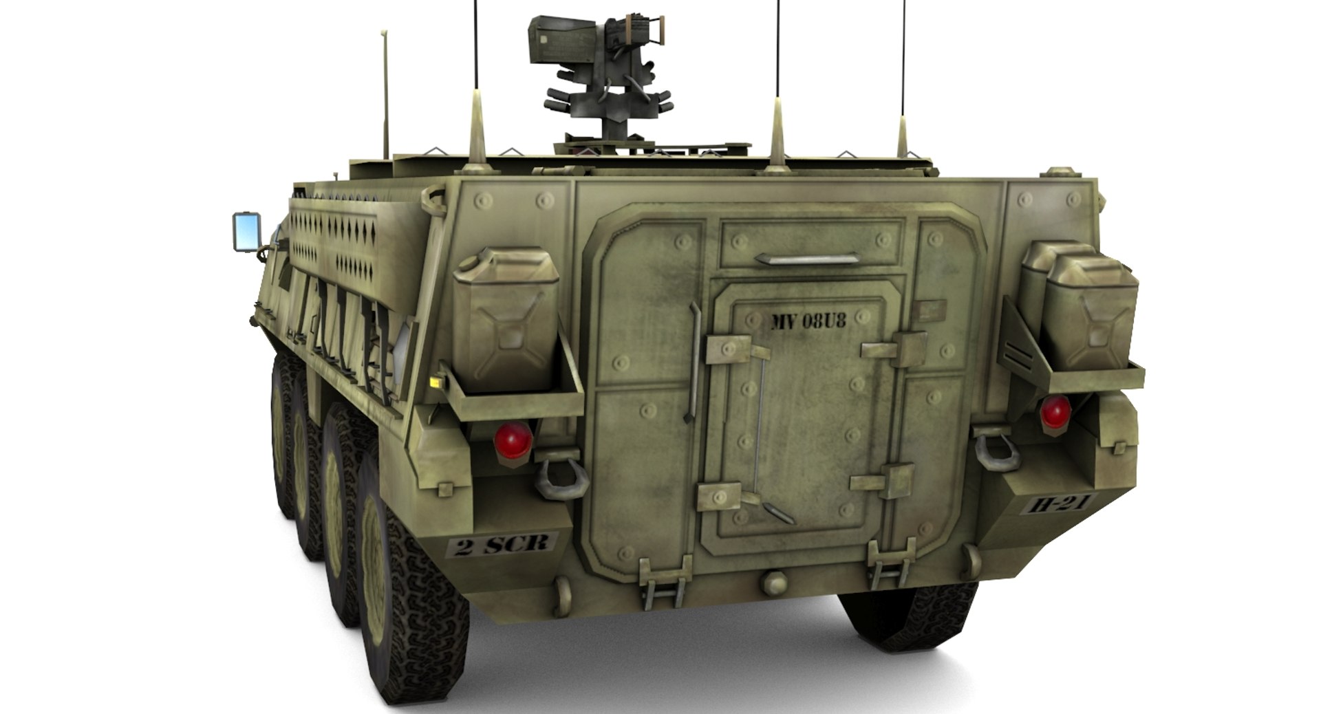 M1126 Carrier Model - TurboSquid 1170400