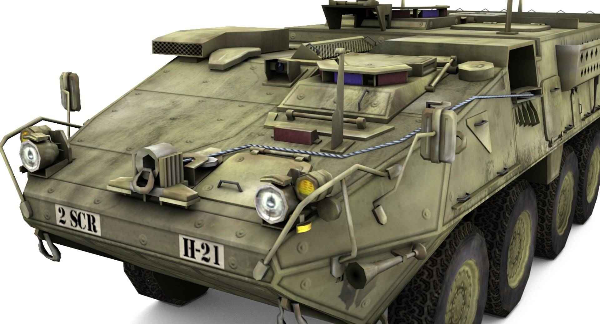 M1126 Carrier Model - TurboSquid 1170400