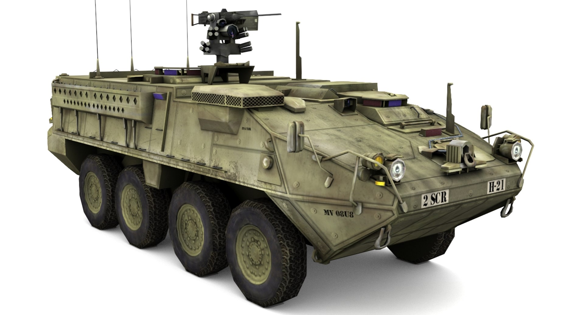 M1126 Carrier Model - TurboSquid 1170400