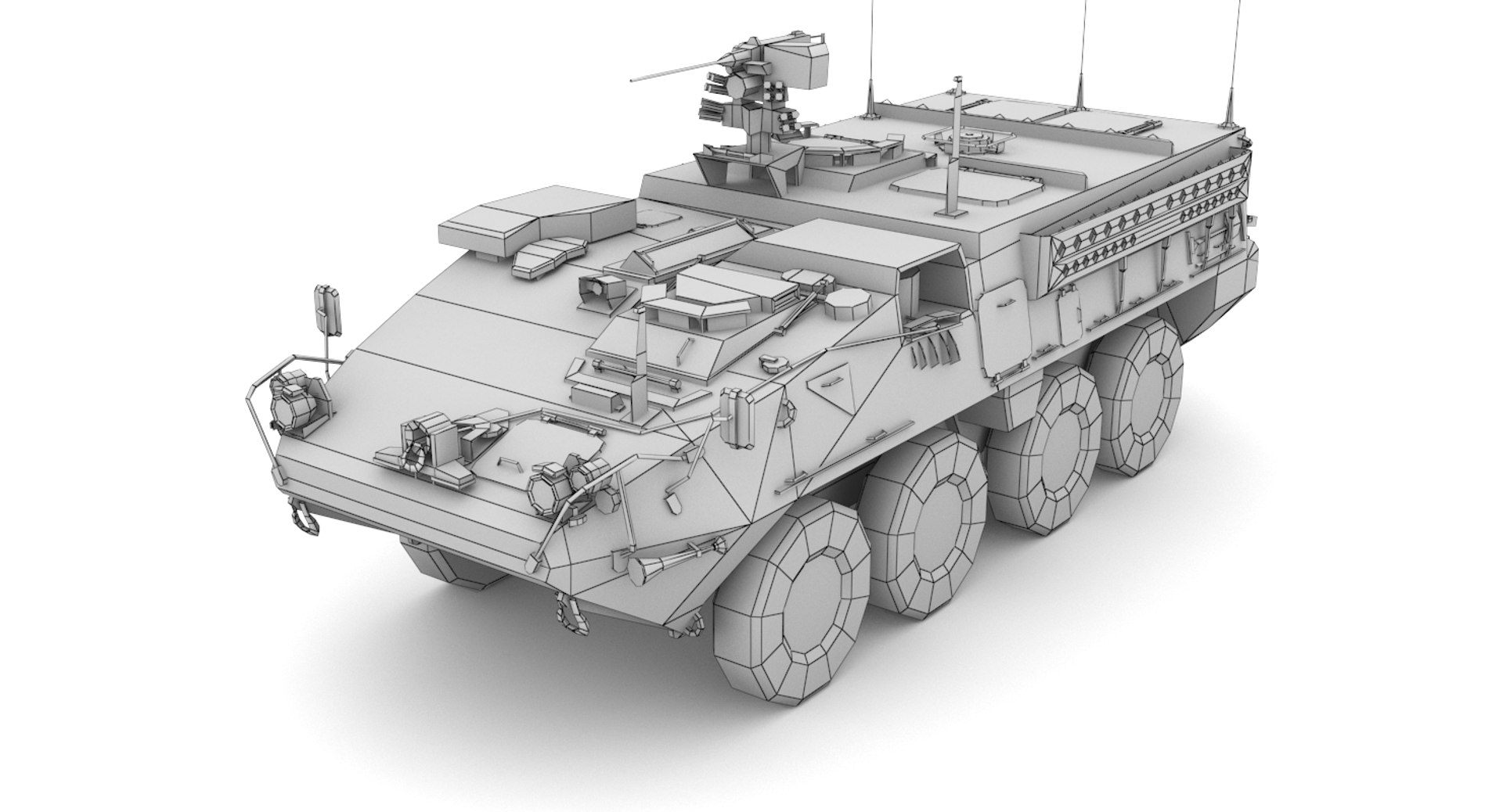 M1126 Carrier Model - TurboSquid 1170400