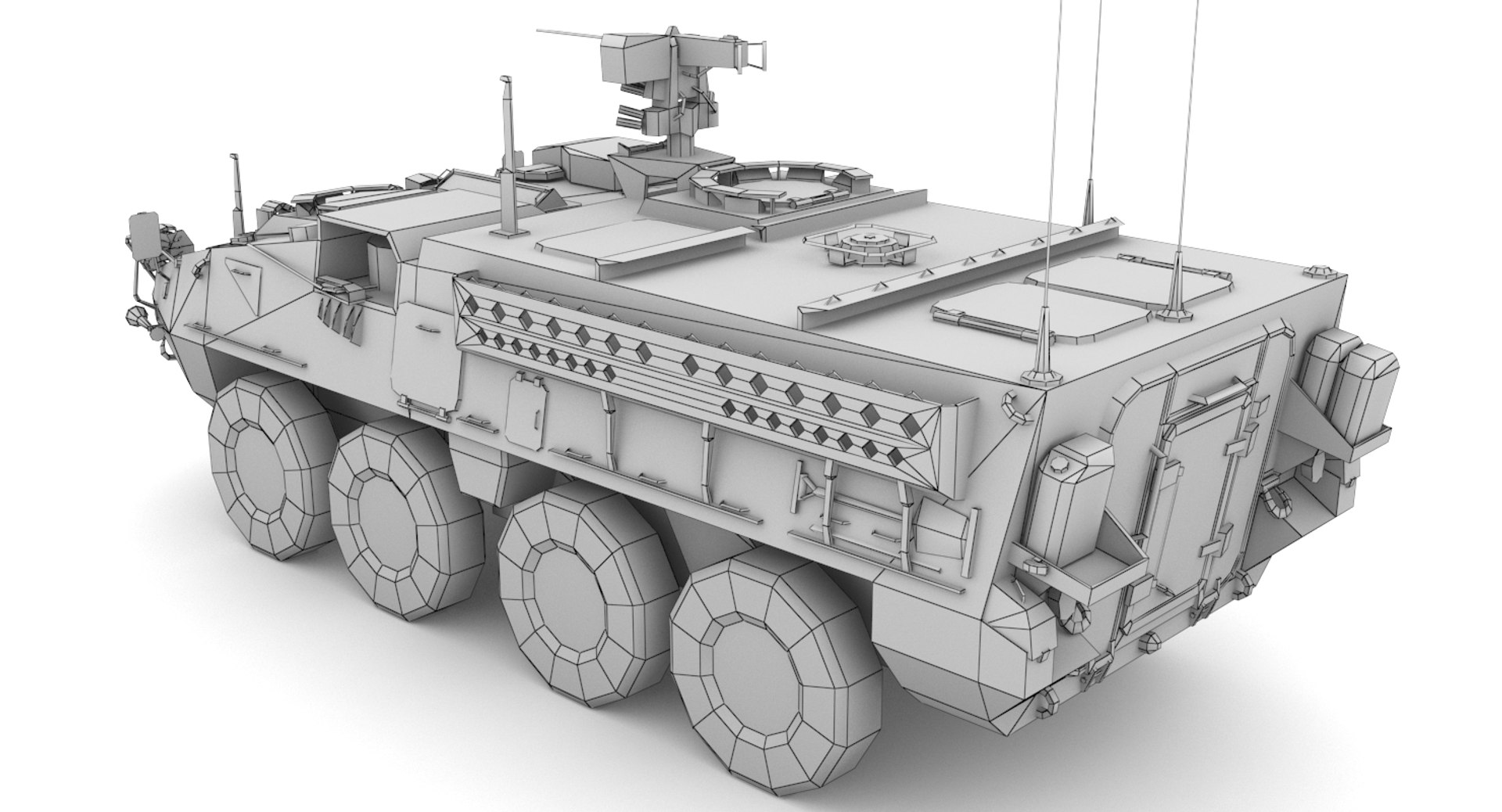 M1126 Carrier Model - TurboSquid 1170400