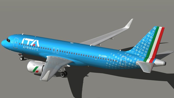 Airbus A320neo Ita Airways Modelo 3D - TurboSquid 1819426
