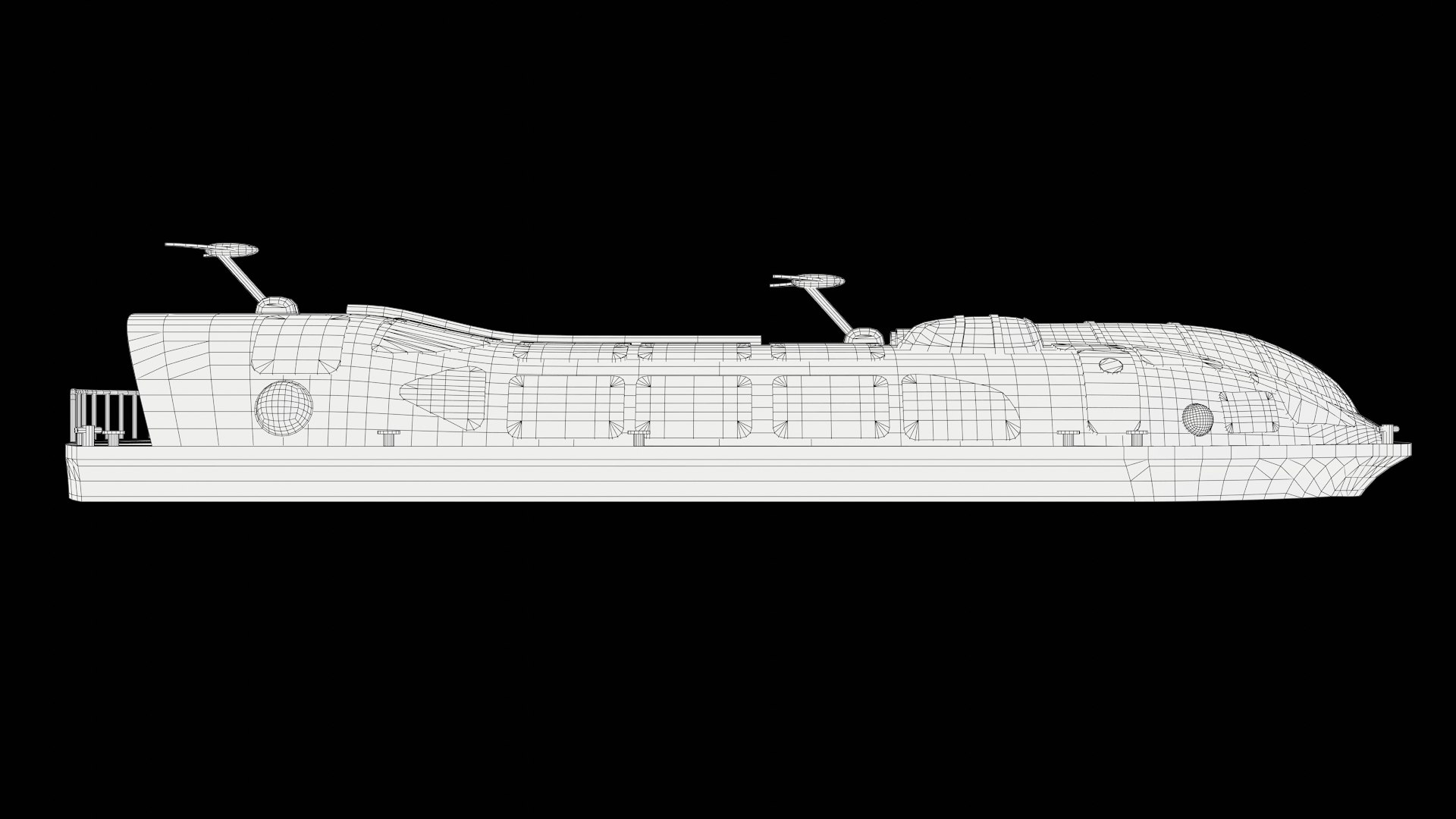 Himiko Cruise Ship 3D Model - TurboSquid 2381481