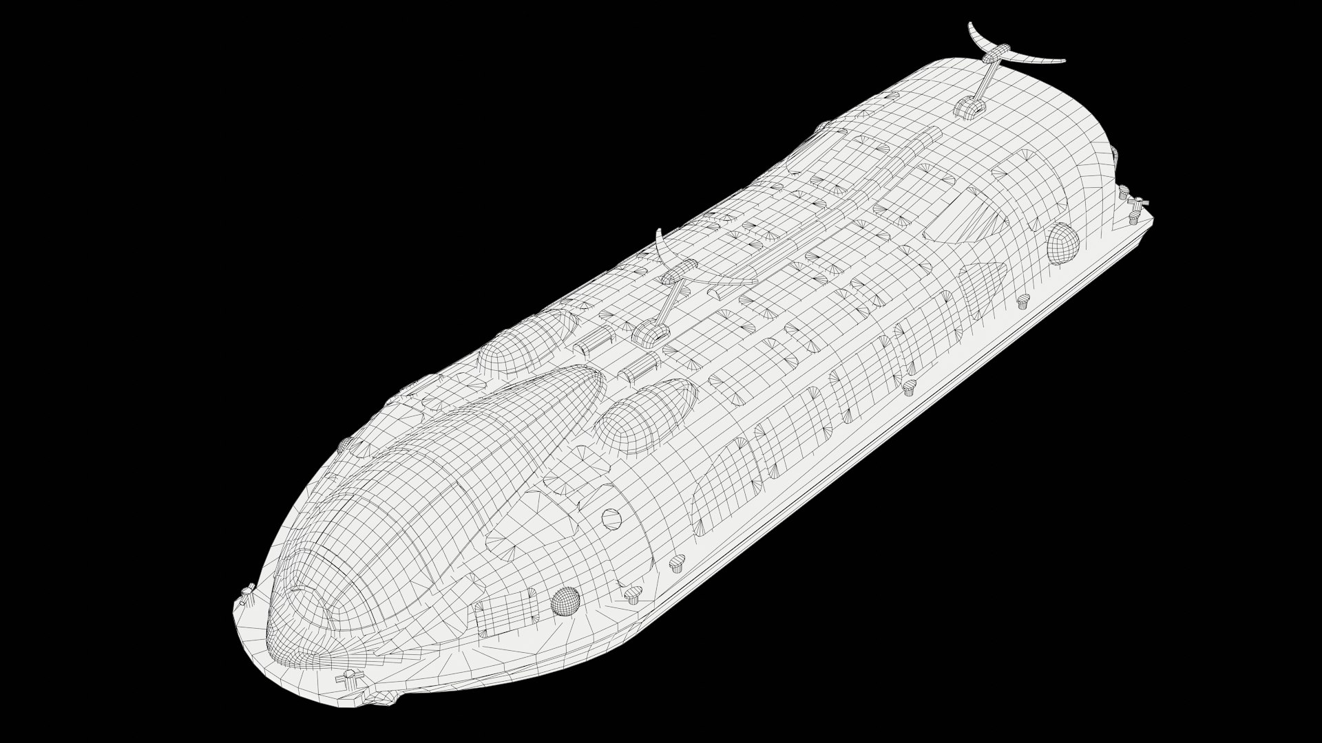 Himiko Cruise Ship 3D Model - TurboSquid 2381481