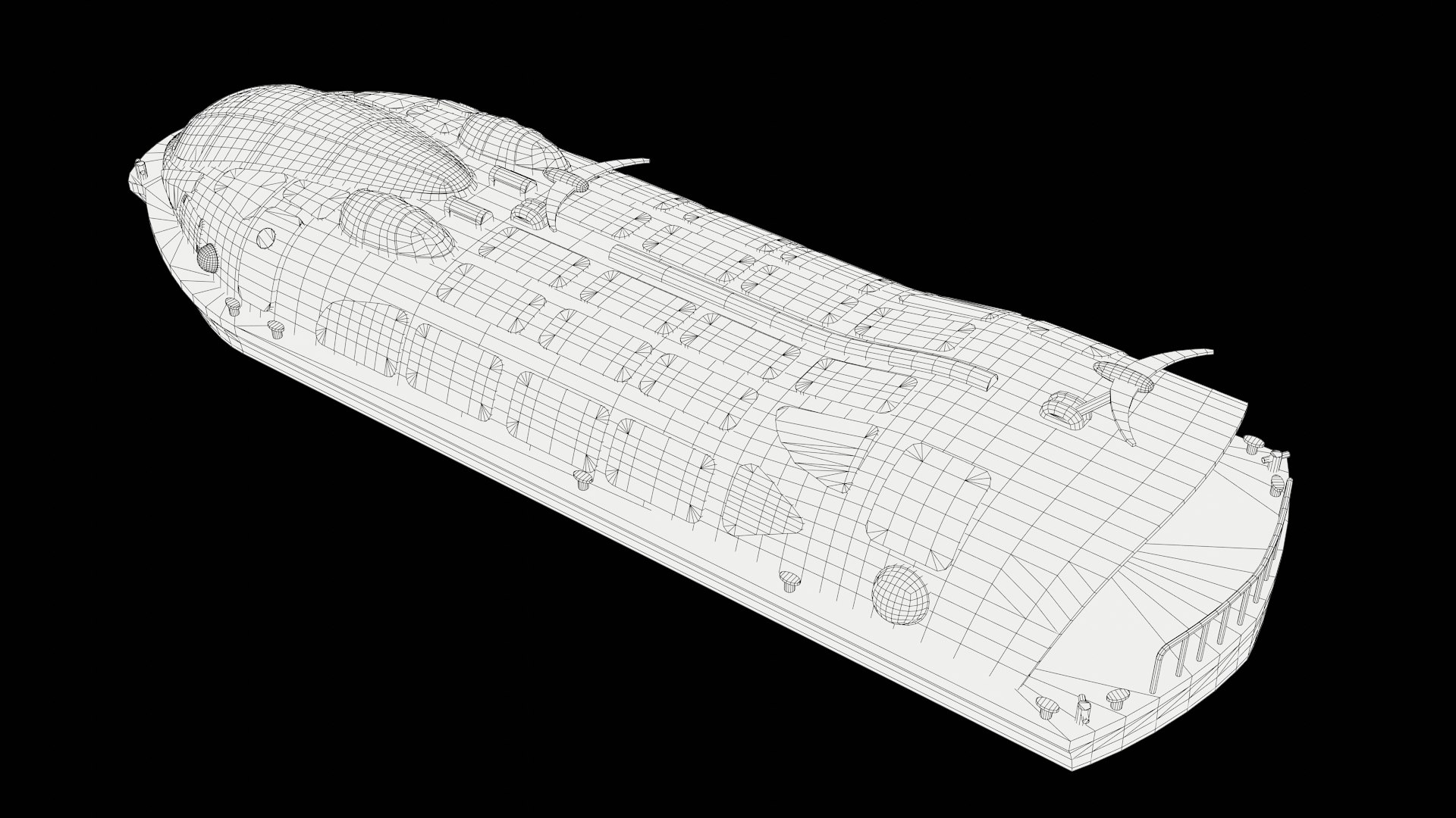 Himiko Cruise Ship 3D Model - TurboSquid 2381481