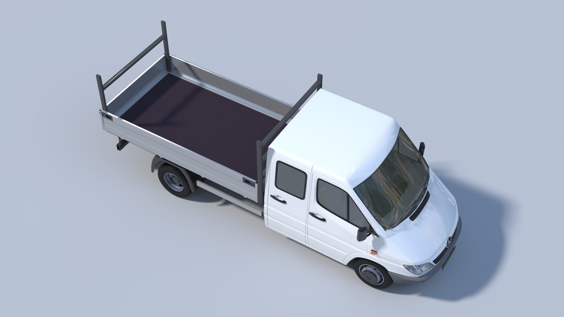 Mercedes Sprinter Van 3d Obj