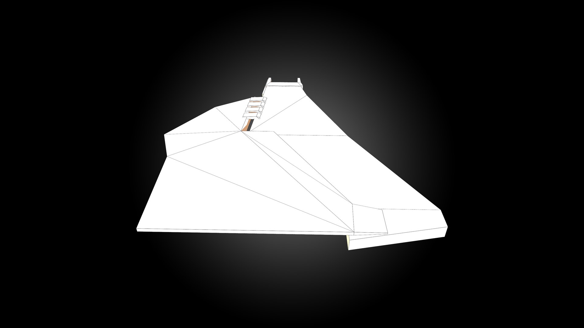 3D model Wing Frame D - TurboSquid 1718675