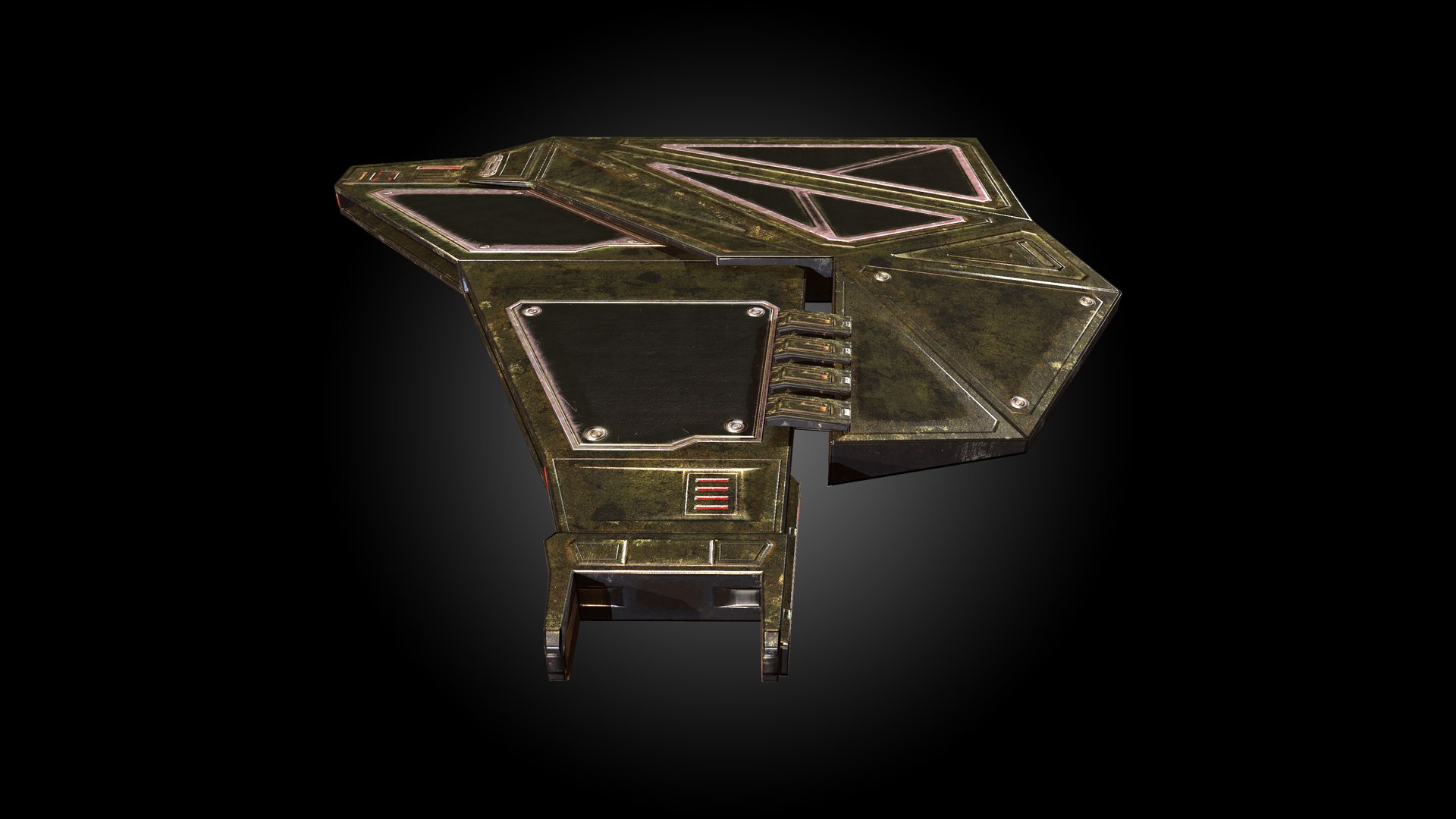 3D model Wing Frame D - TurboSquid 1718675