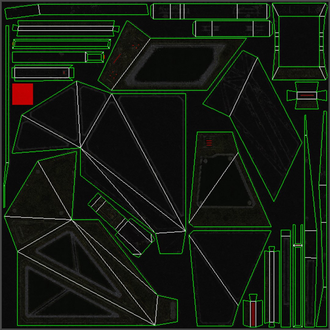 3D model Wing Frame D - TurboSquid 1718675
