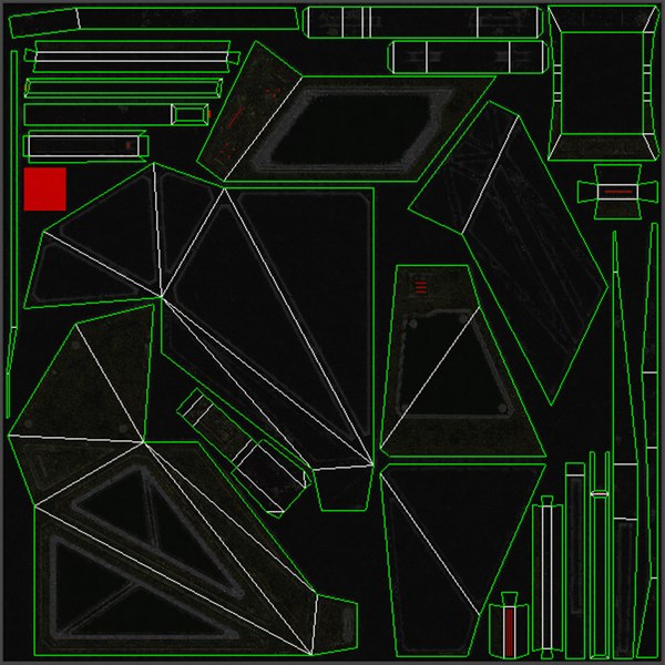 3D model Wing Frame D - TurboSquid 1718675