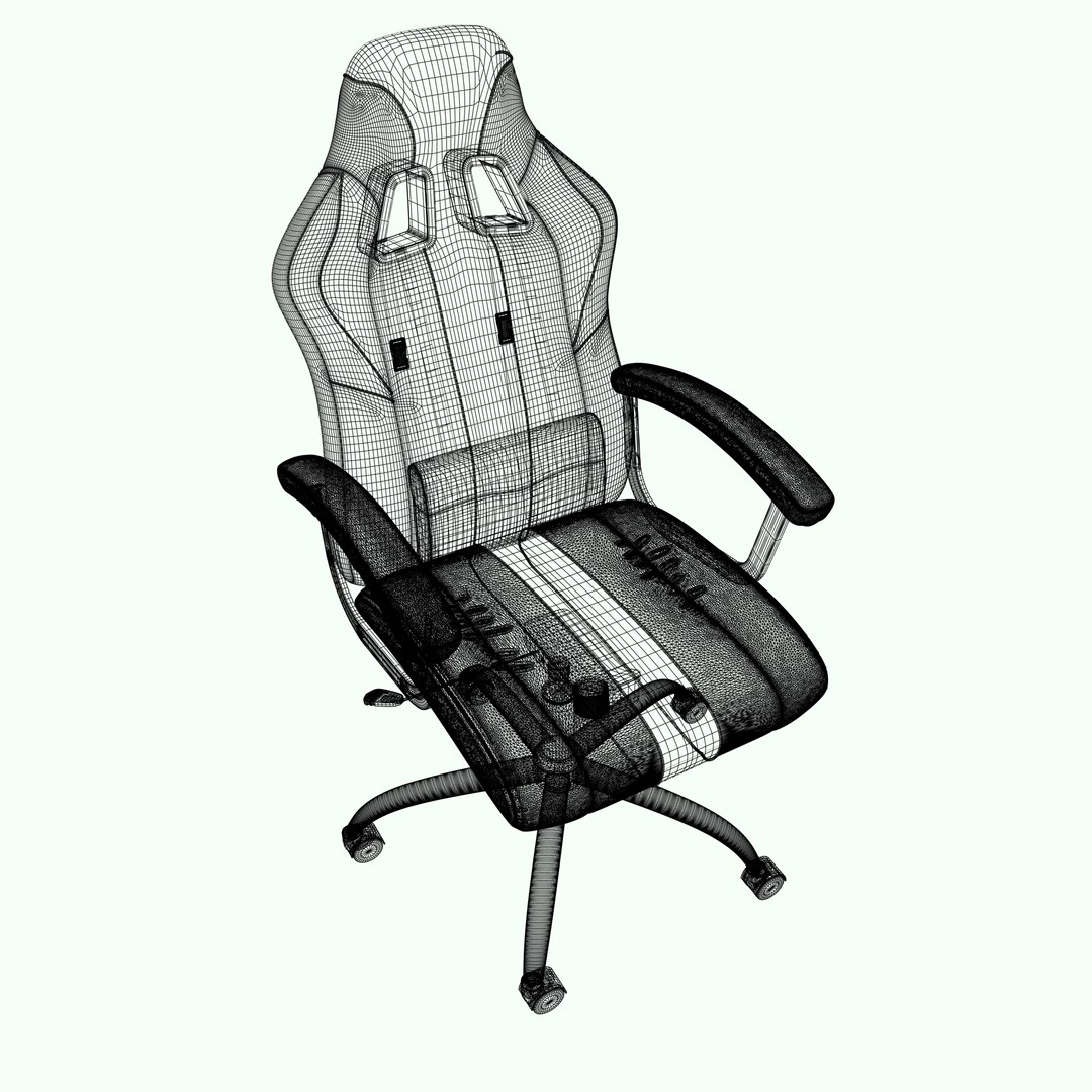Gaming Chair 3D Model - TurboSquid 1568336