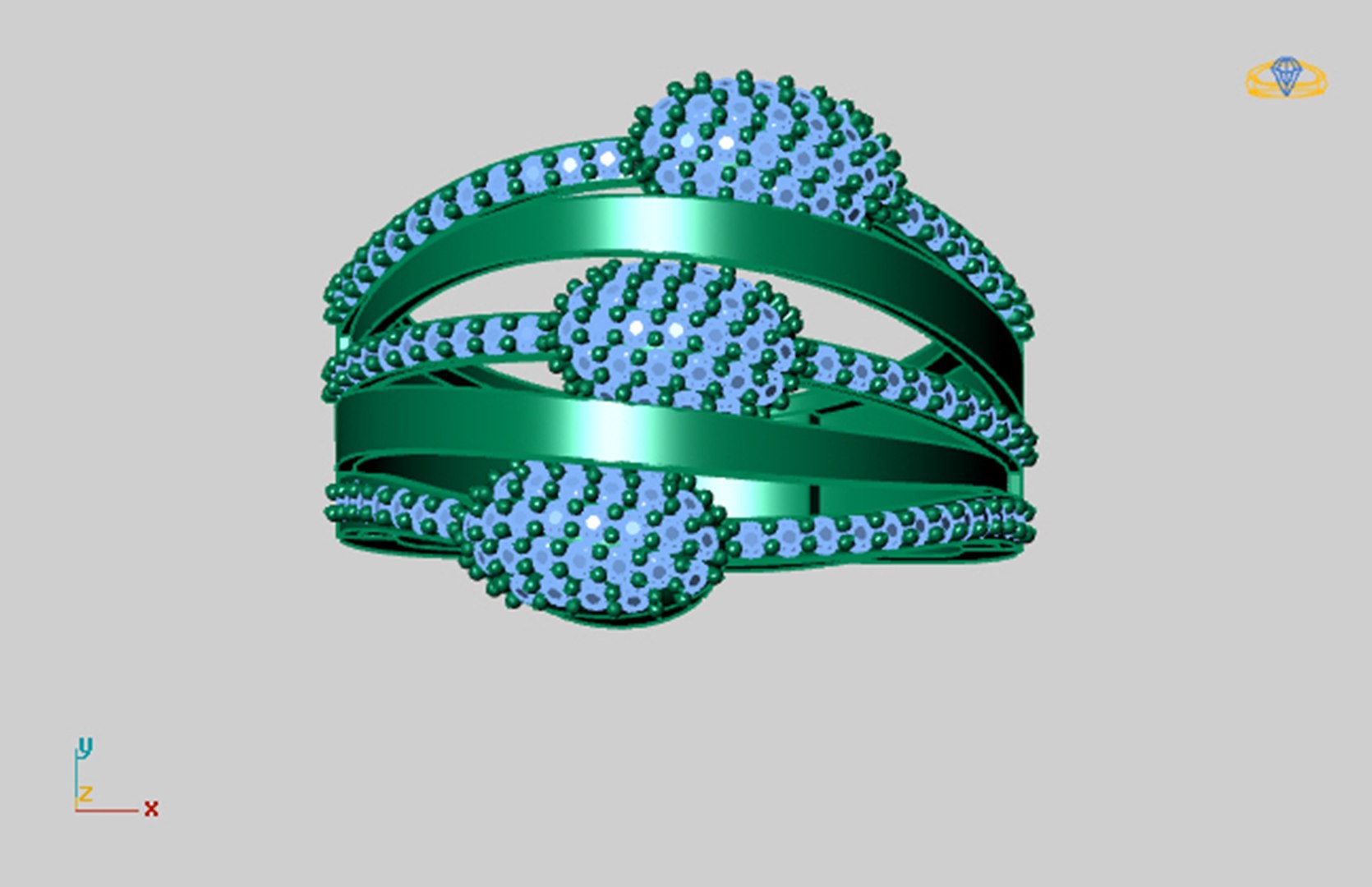 3D Ring Stl Render Print Model - TurboSquid 1664255