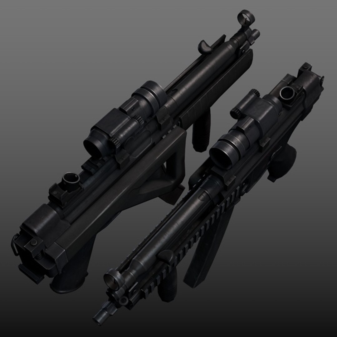 Mp5 Ras 3d Model
