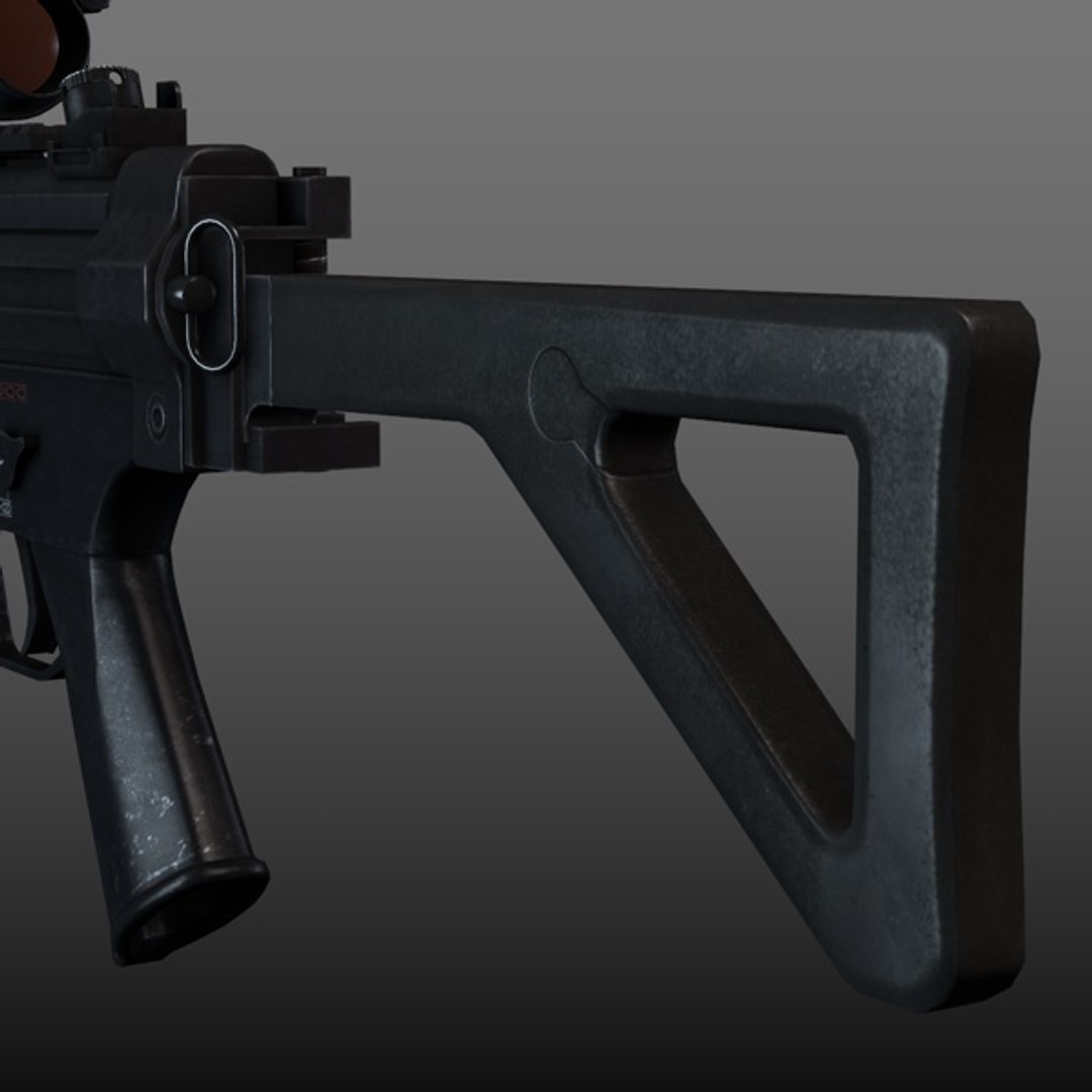 Mp5 Ras 3d Model