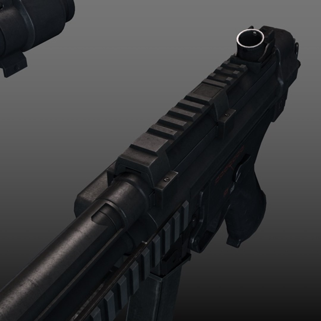 Mp5 Ras 3d Model