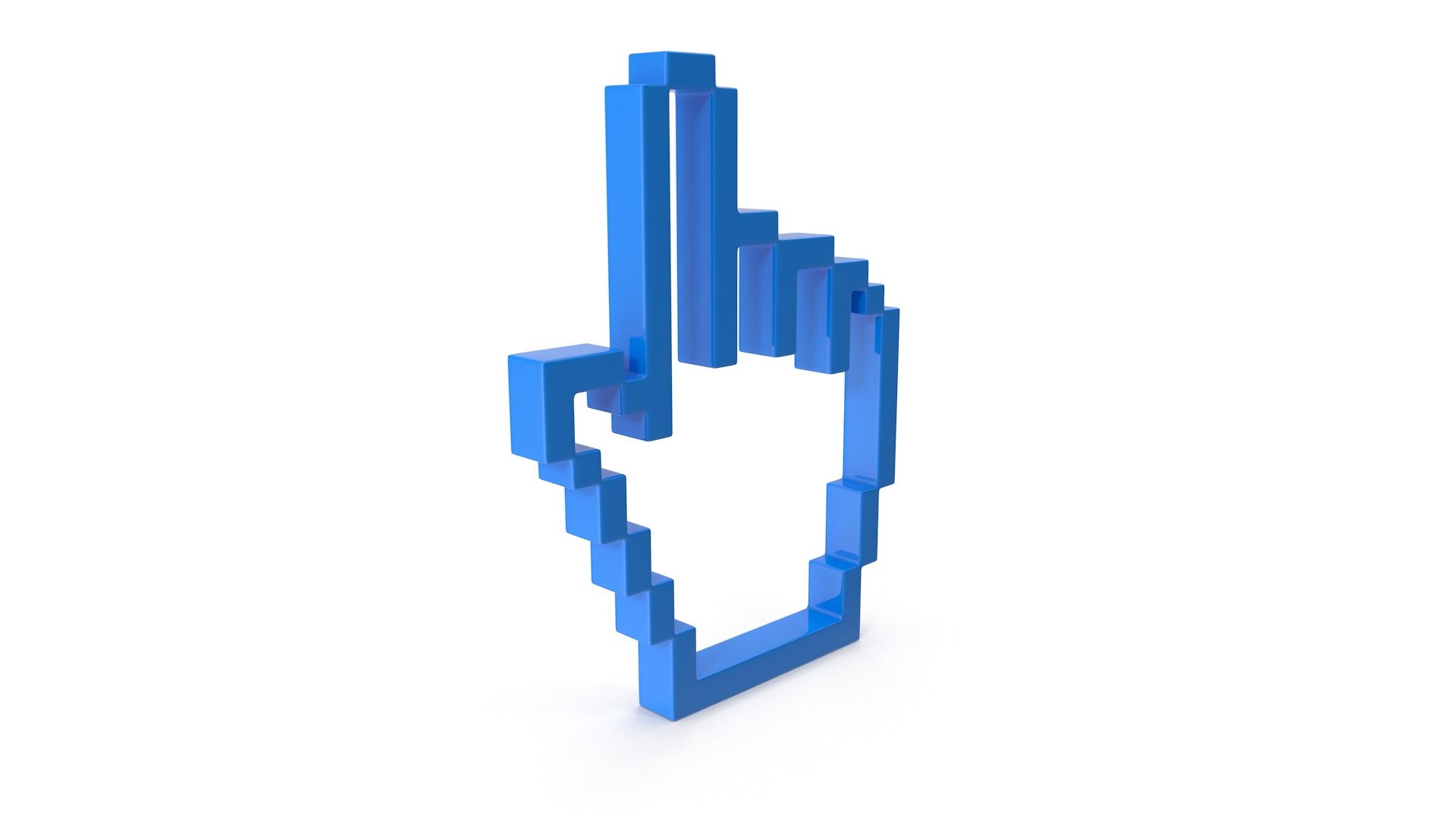 Hand Cursor Frame 3D Model - TurboSquid 1953676
