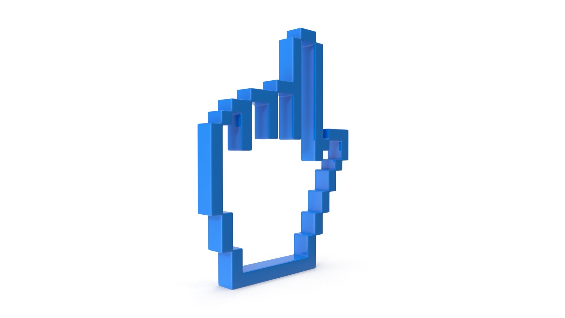 Hand Cursor Frame 3D Model - TurboSquid 1953676
