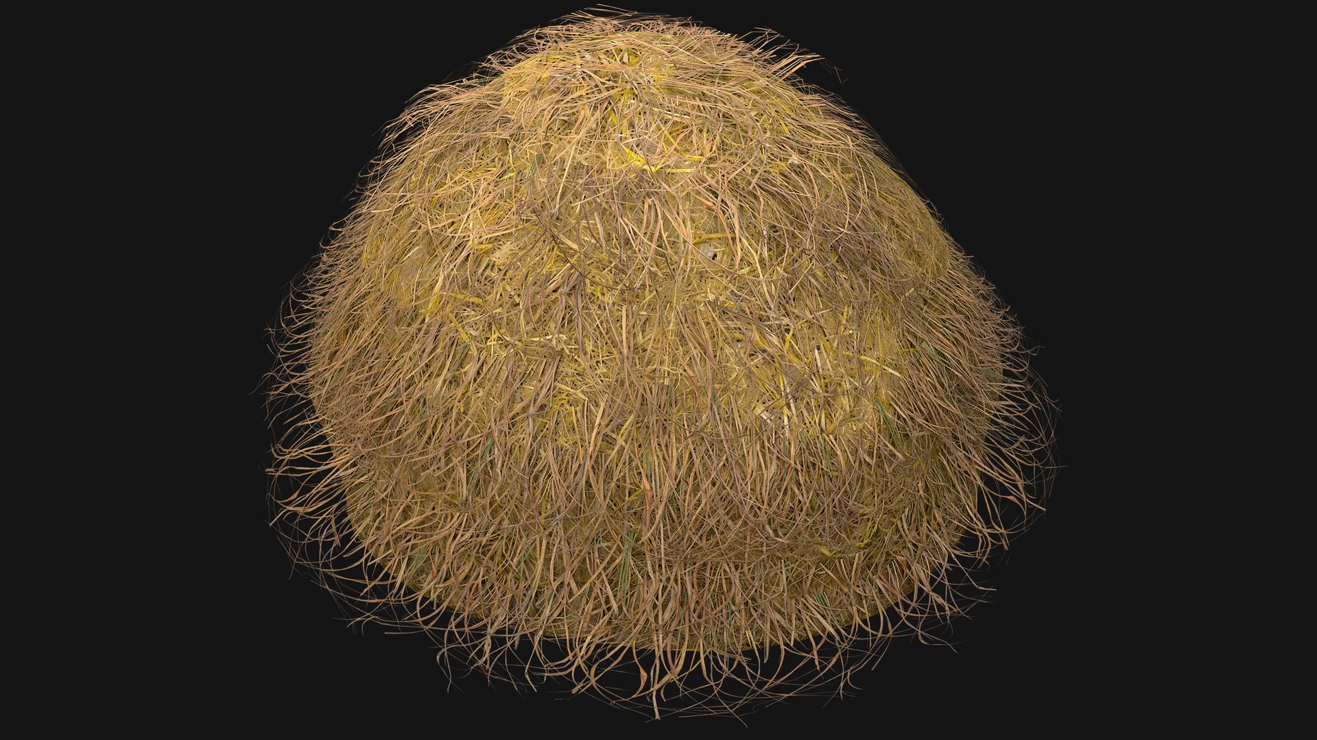 3D Haystack Stack Of Hay Straw Pile Model - TurboSquid 2204112