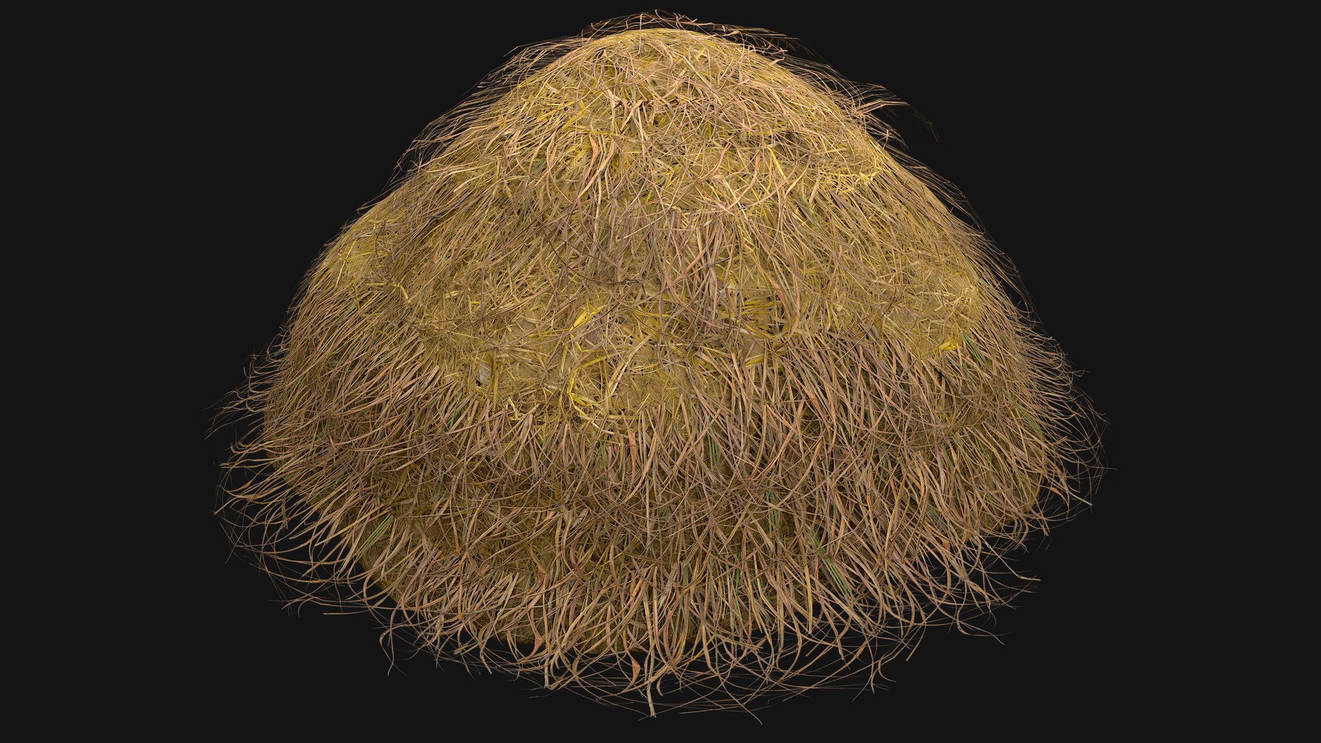 3D Haystack Stack Of Hay Straw Pile Model - TurboSquid 2204112