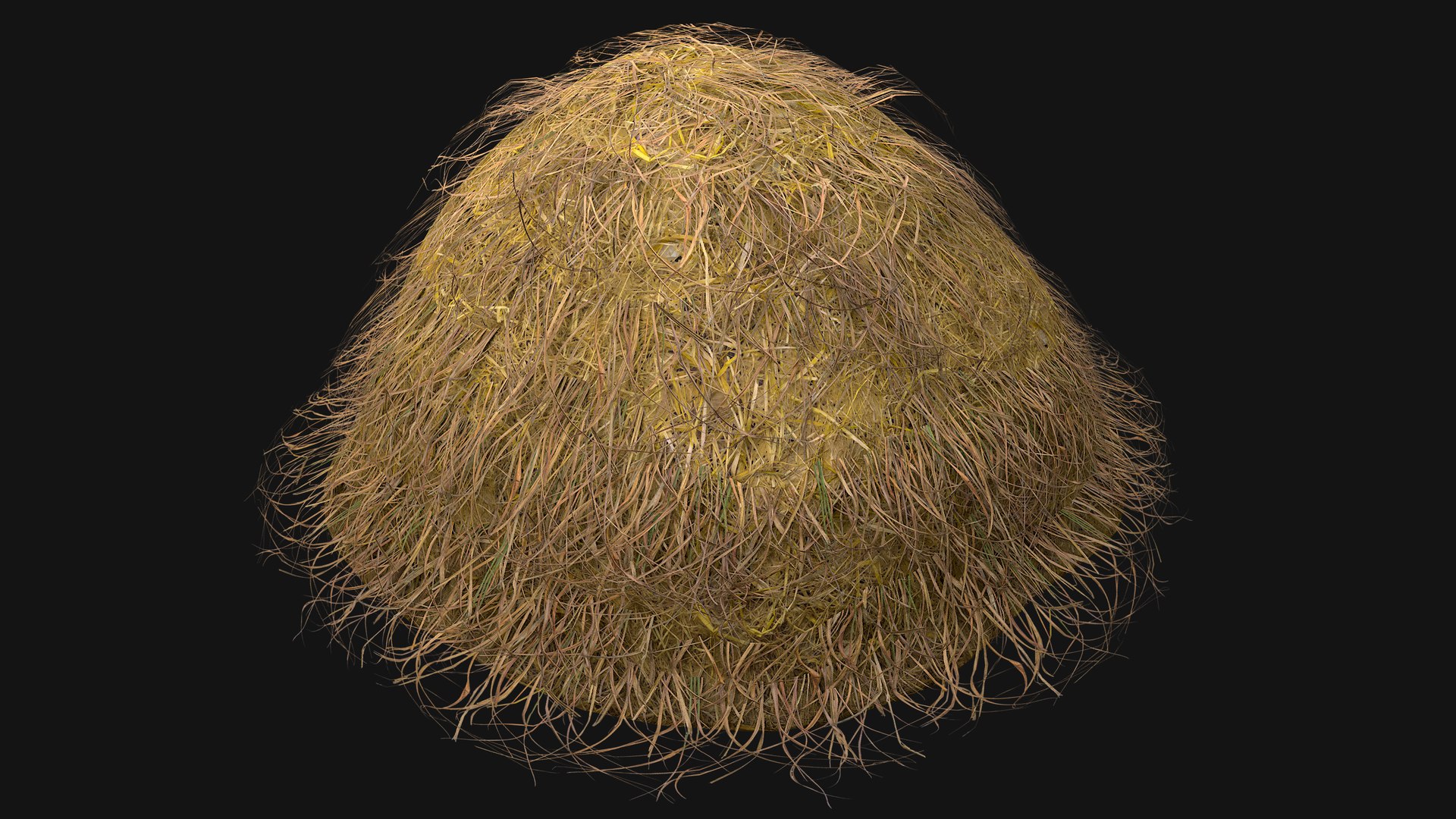 3D Haystack Stack Of Hay Straw Pile Model - TurboSquid 2204112