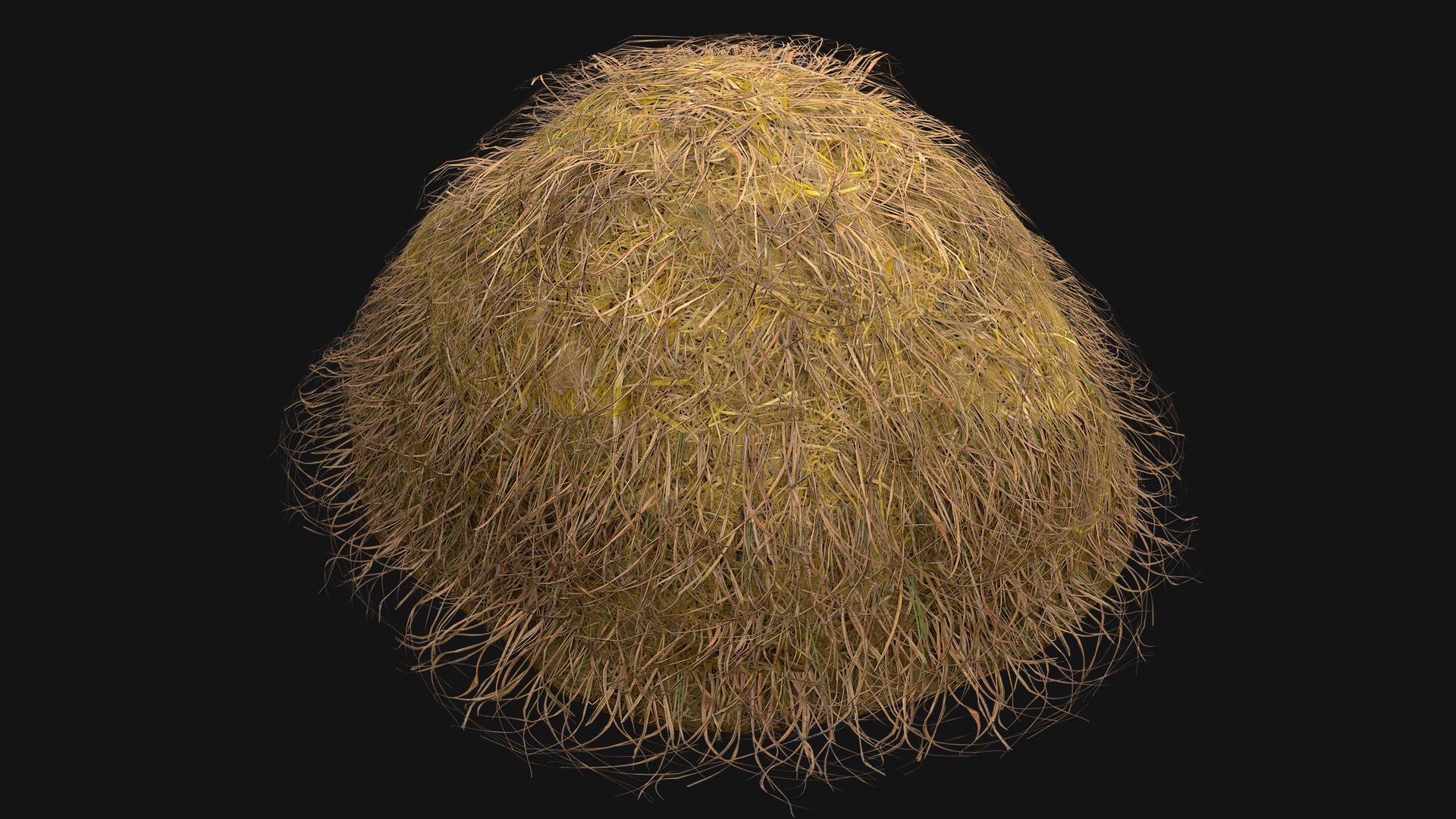 3D Haystack Stack Of Hay Straw Pile Model - TurboSquid 2204112