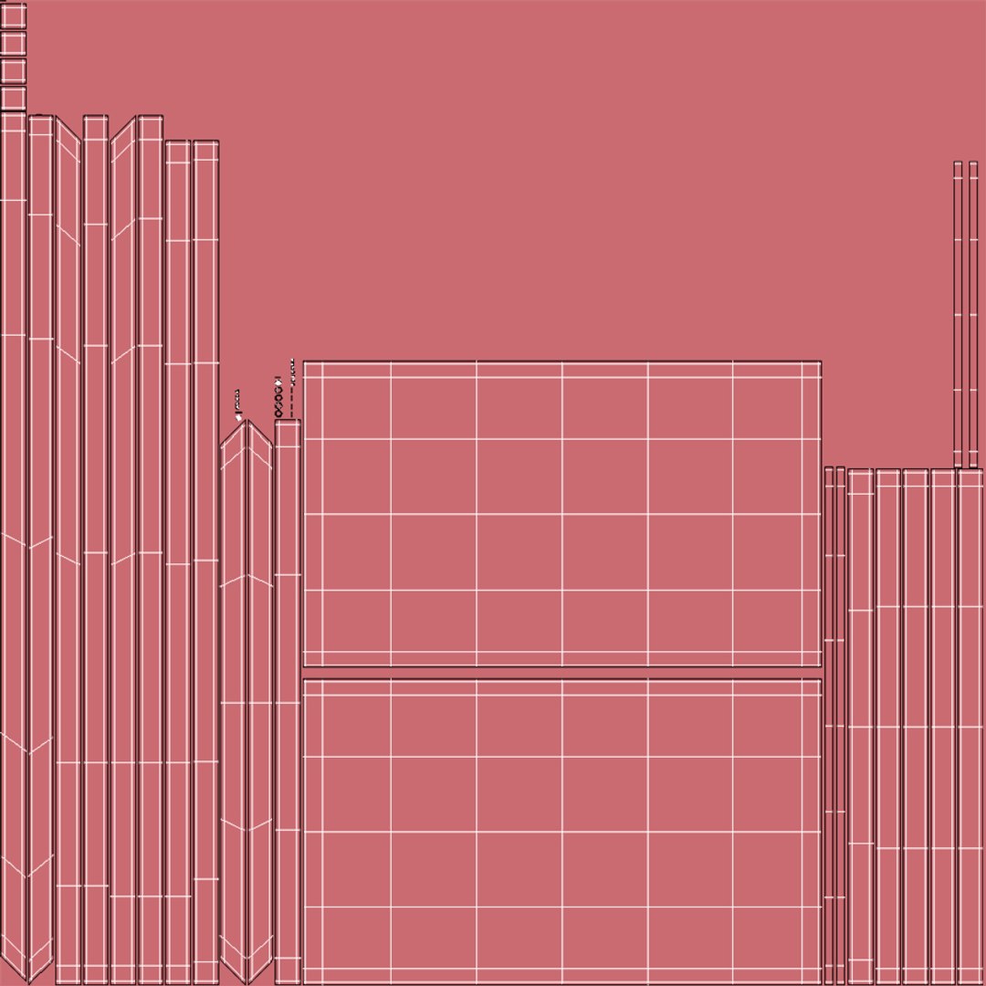 Red Advertising Board 3D Model - TurboSquid 2087336