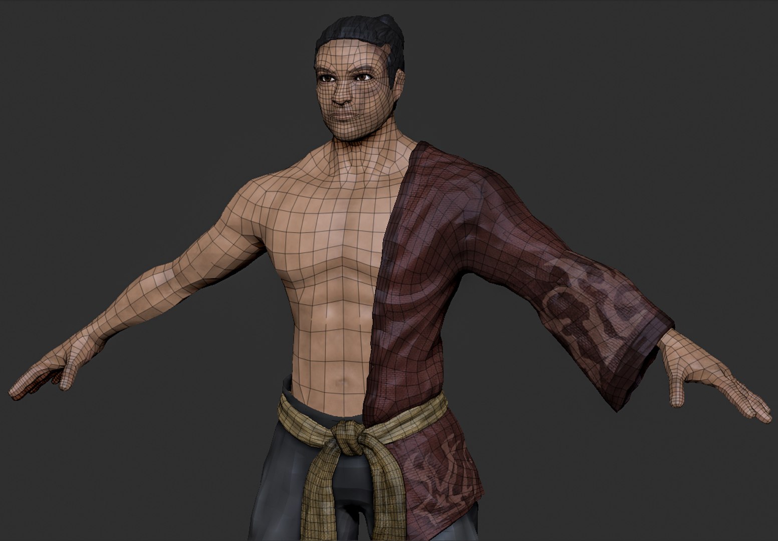 3d Samurai Character Pack - Model